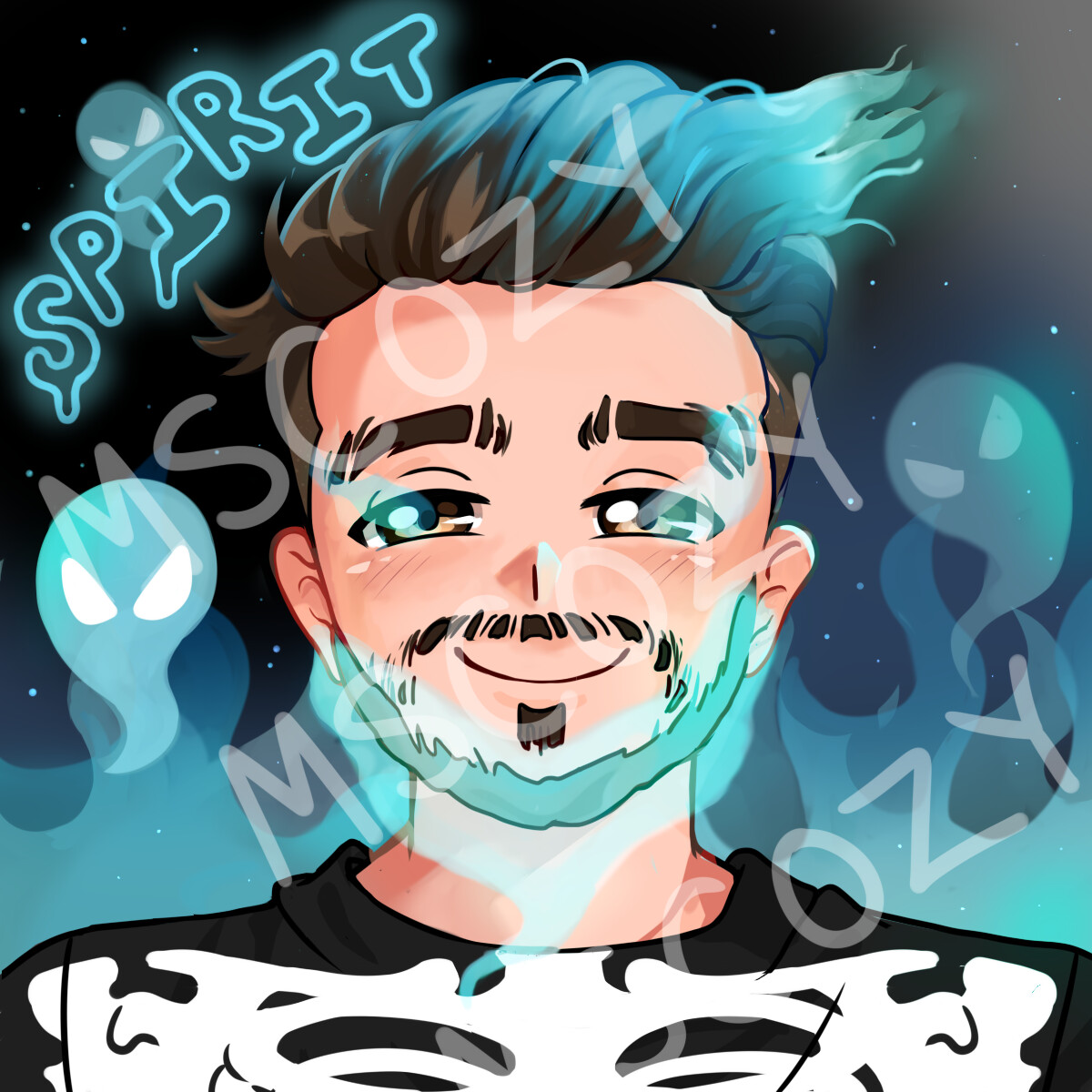 ArtStation - Ghost IRL Commission