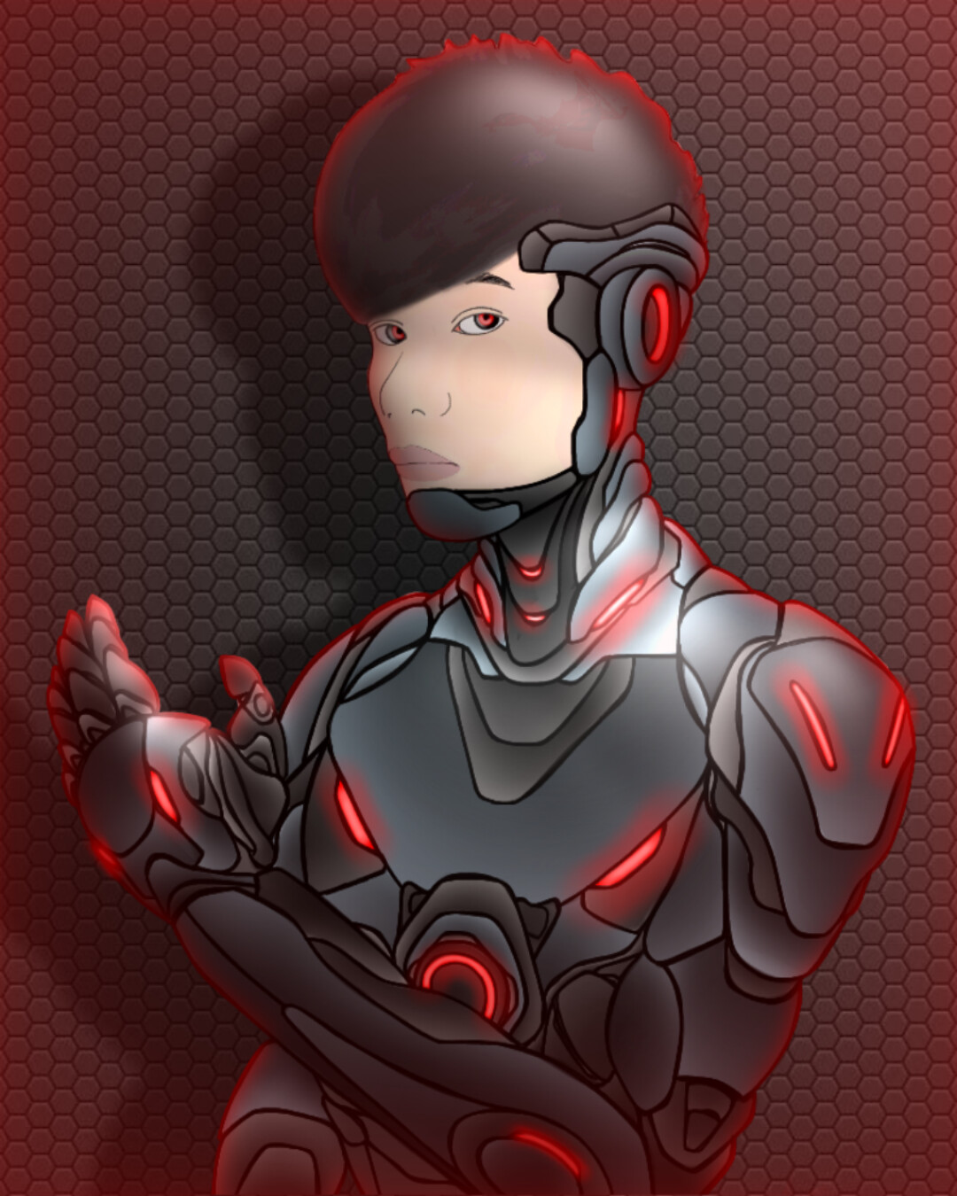 ArtStation - Cybernetic Armour Suit Concept Art/Design