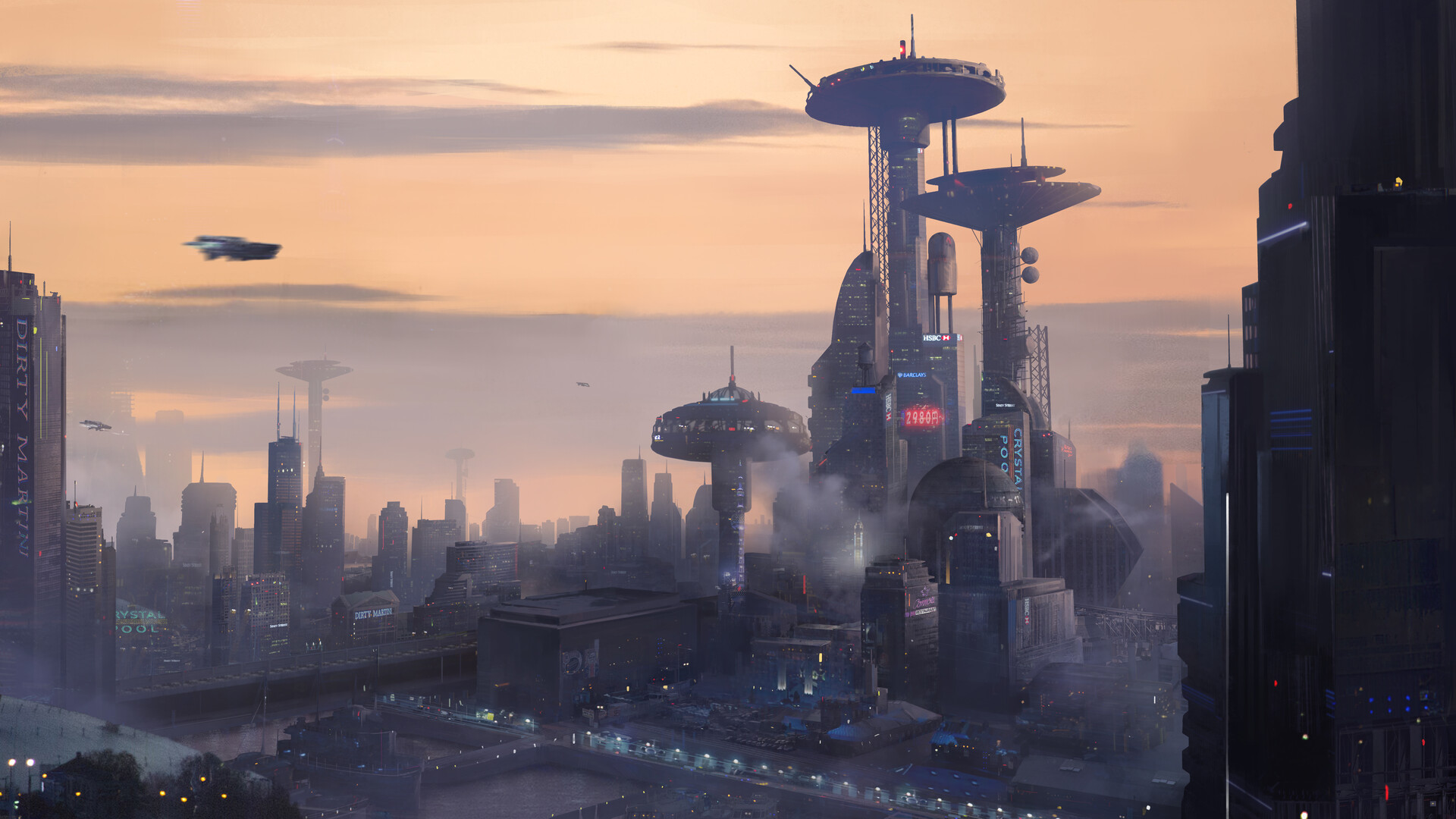 ArtStation - SCI-FI City