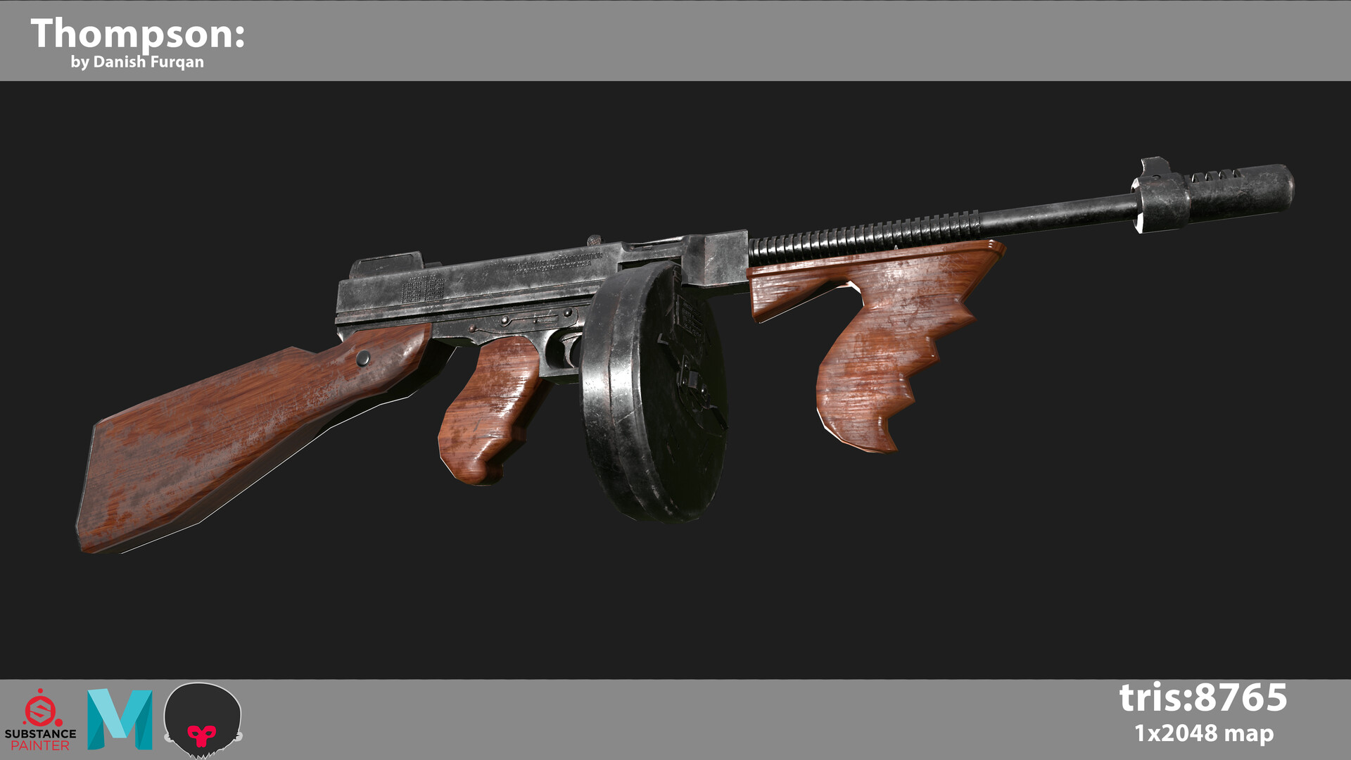 ArtStation - Thompson_practice
