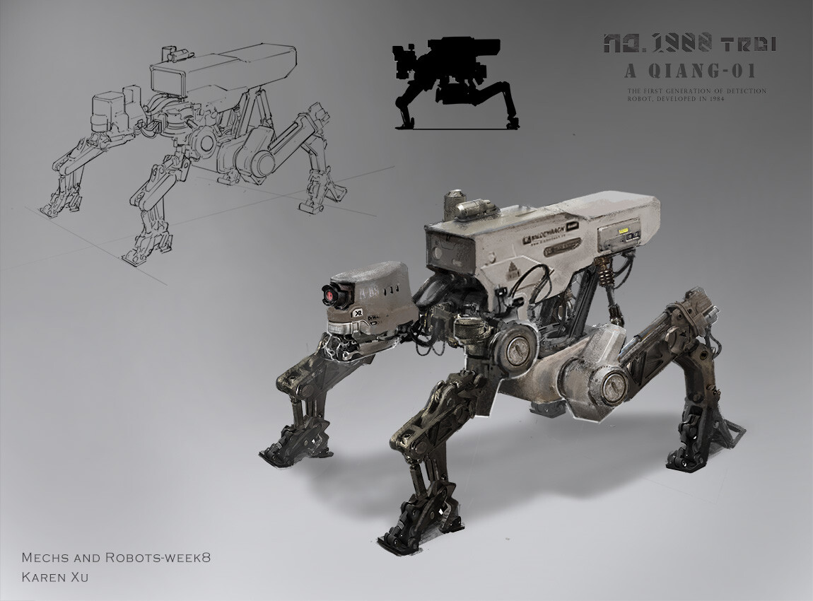 ArtStation - Reconnaissance robot