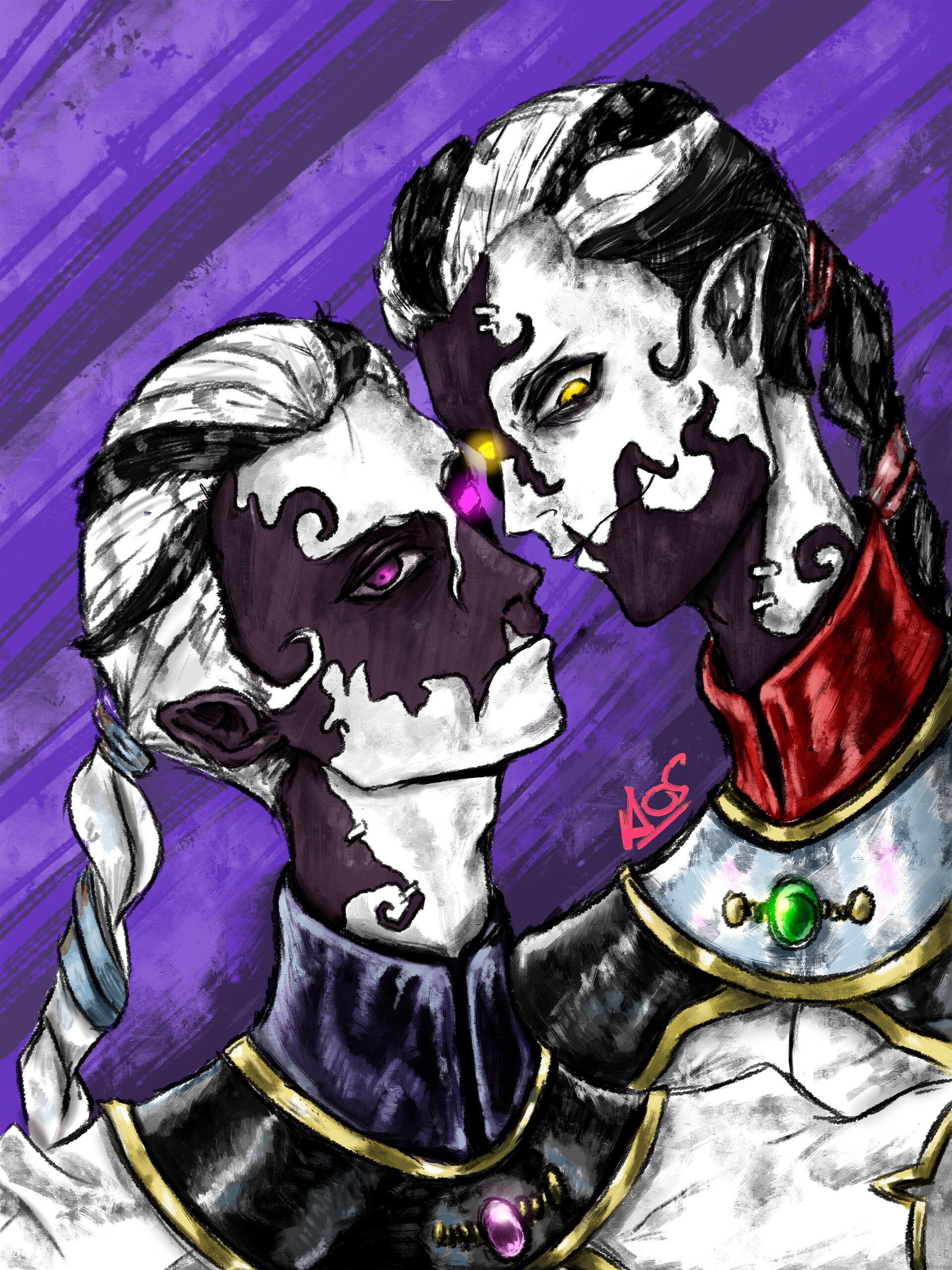 ArtStation - Fan Wujiu & Xie Bi'an Fan art