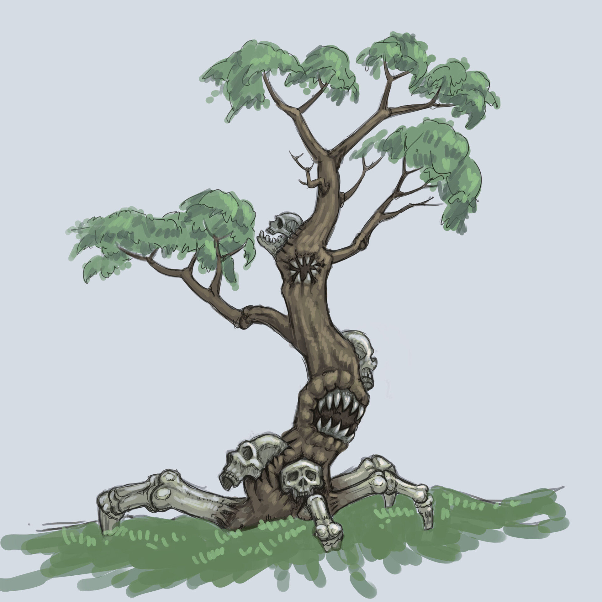 ArtStation - tree concept 2