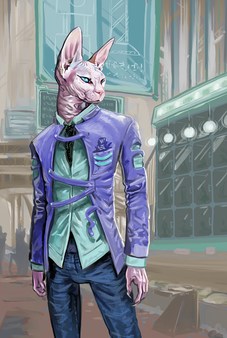 ArtStation - Detective Pretty Mister Ballzack