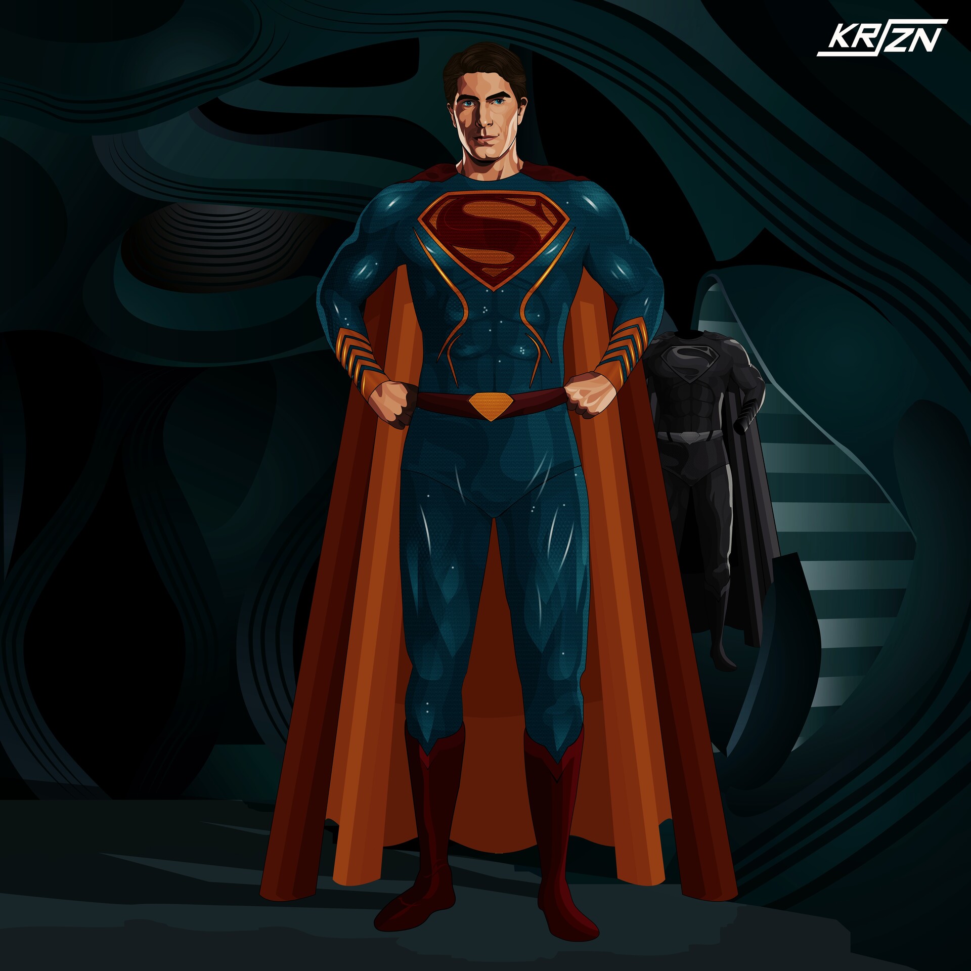 Superman Godfall Art