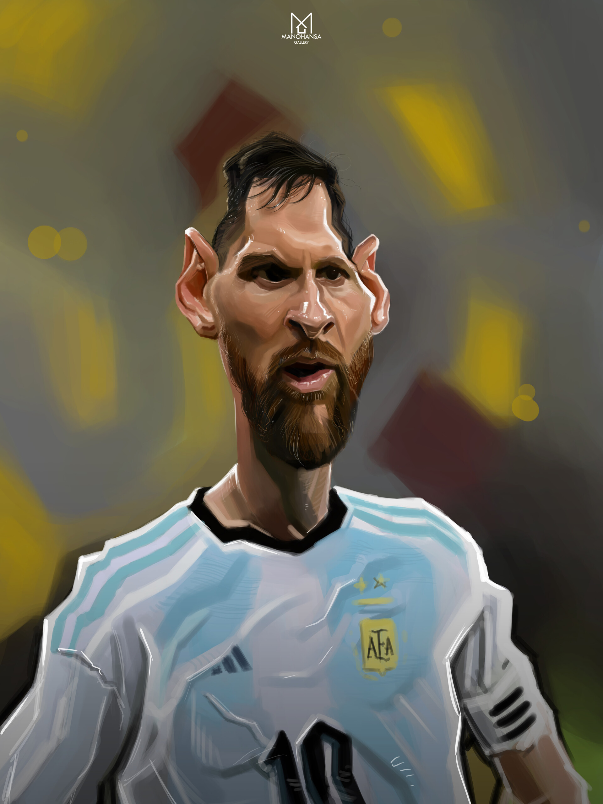ArtStation - Leo Messi