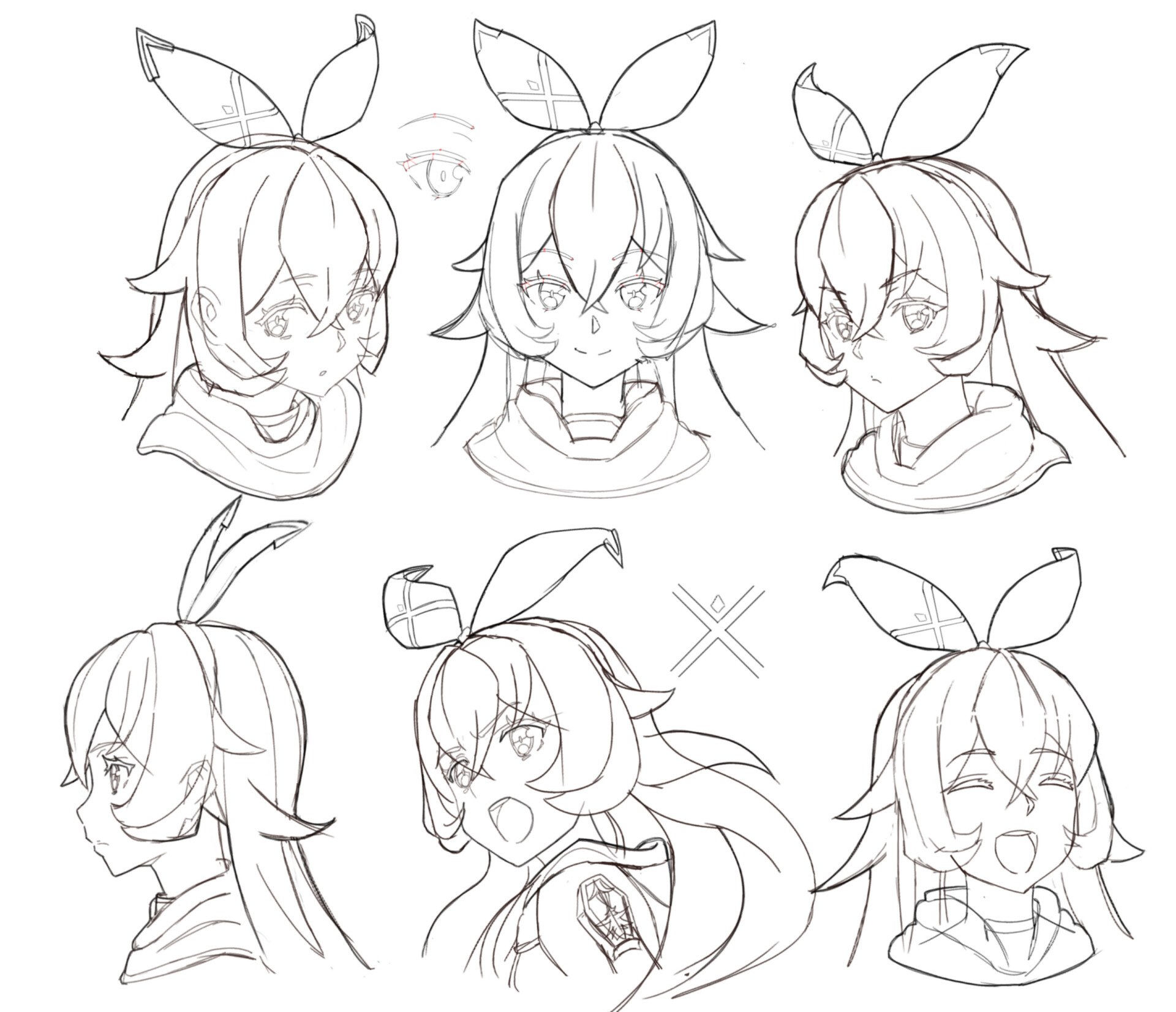 Aideagirl - Amber | Character Animation design (Genshin Impact)