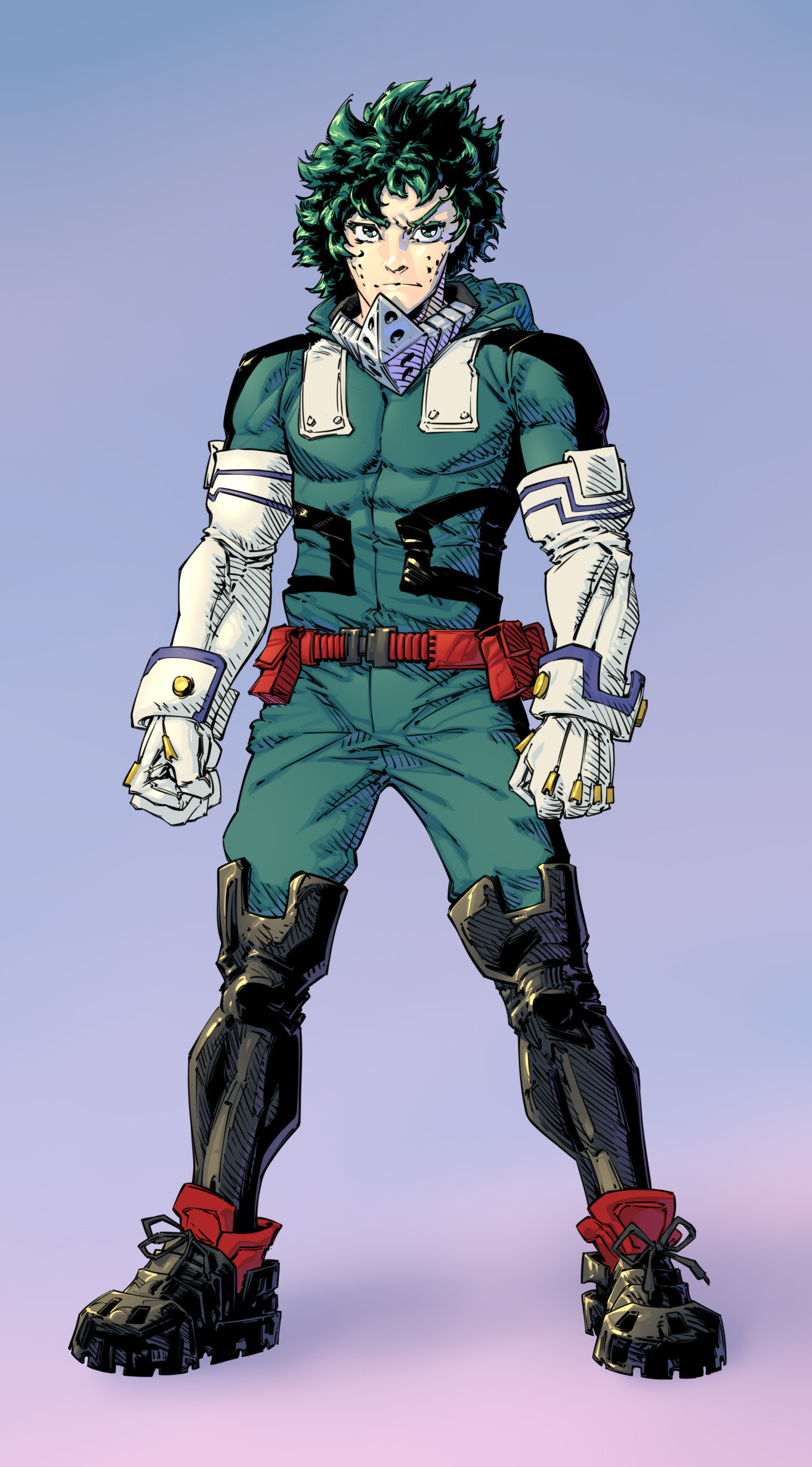 ArtStation - Midoriya fanart