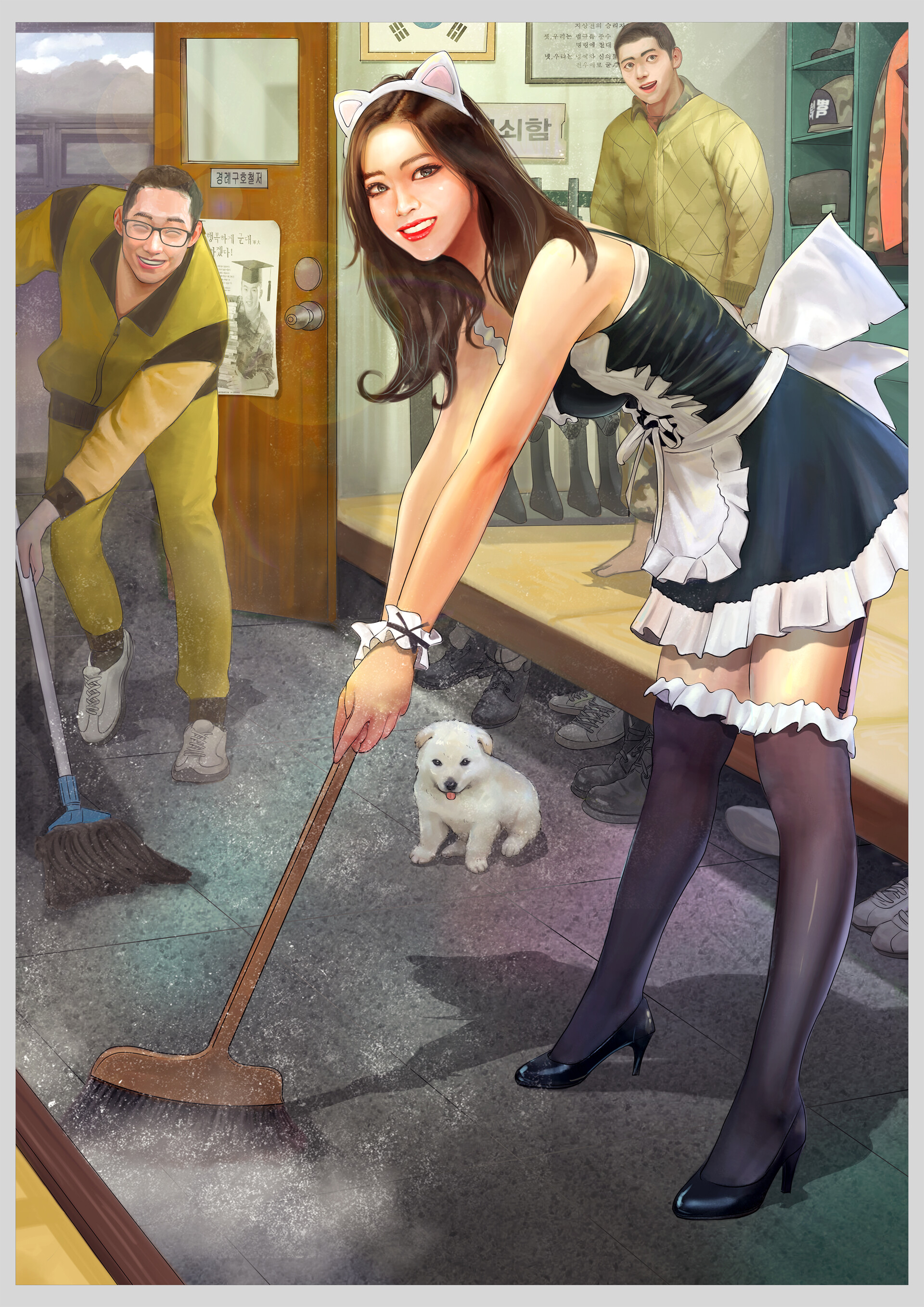 ArtStation - Cleaning Barrack