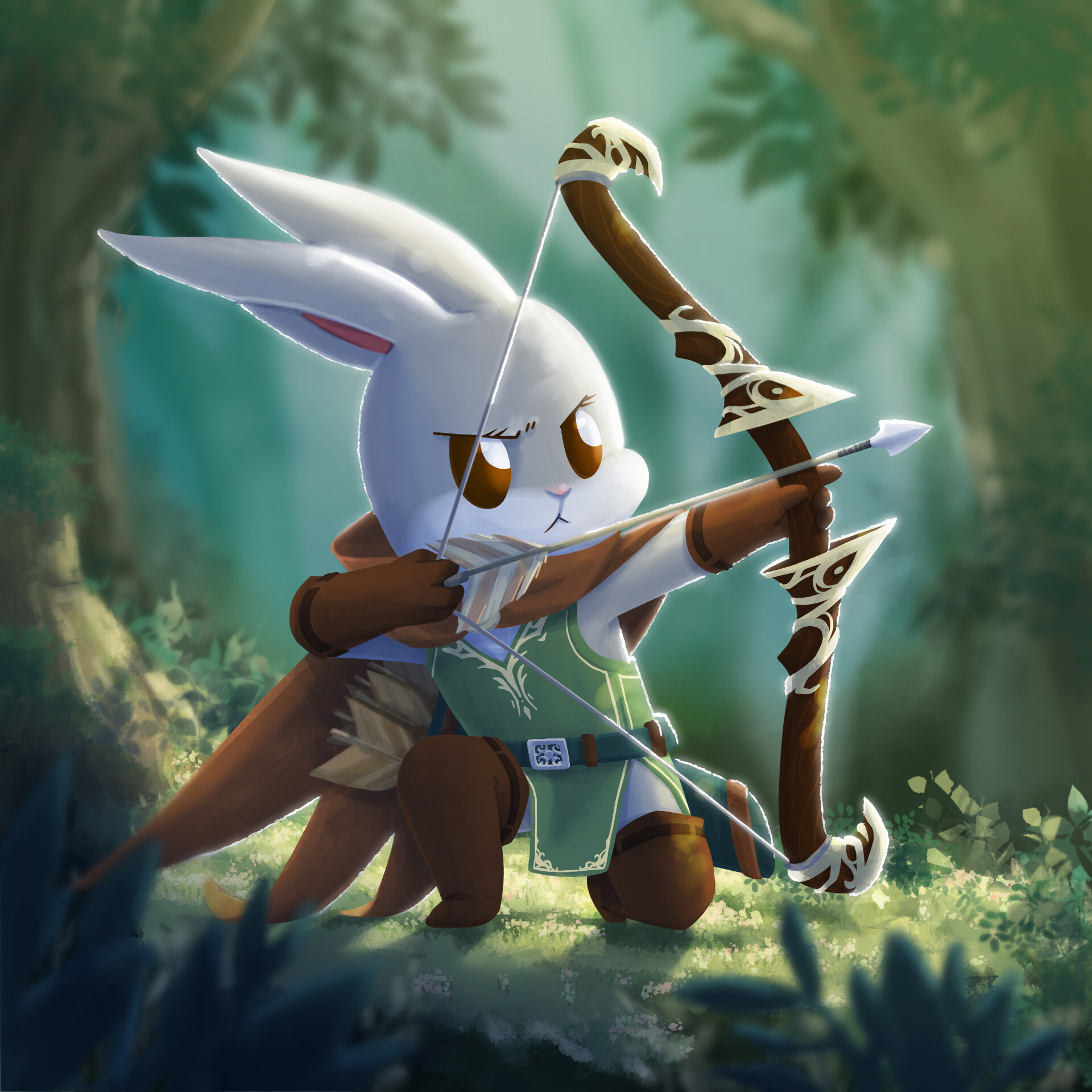 ArtStation - Bunny Archer