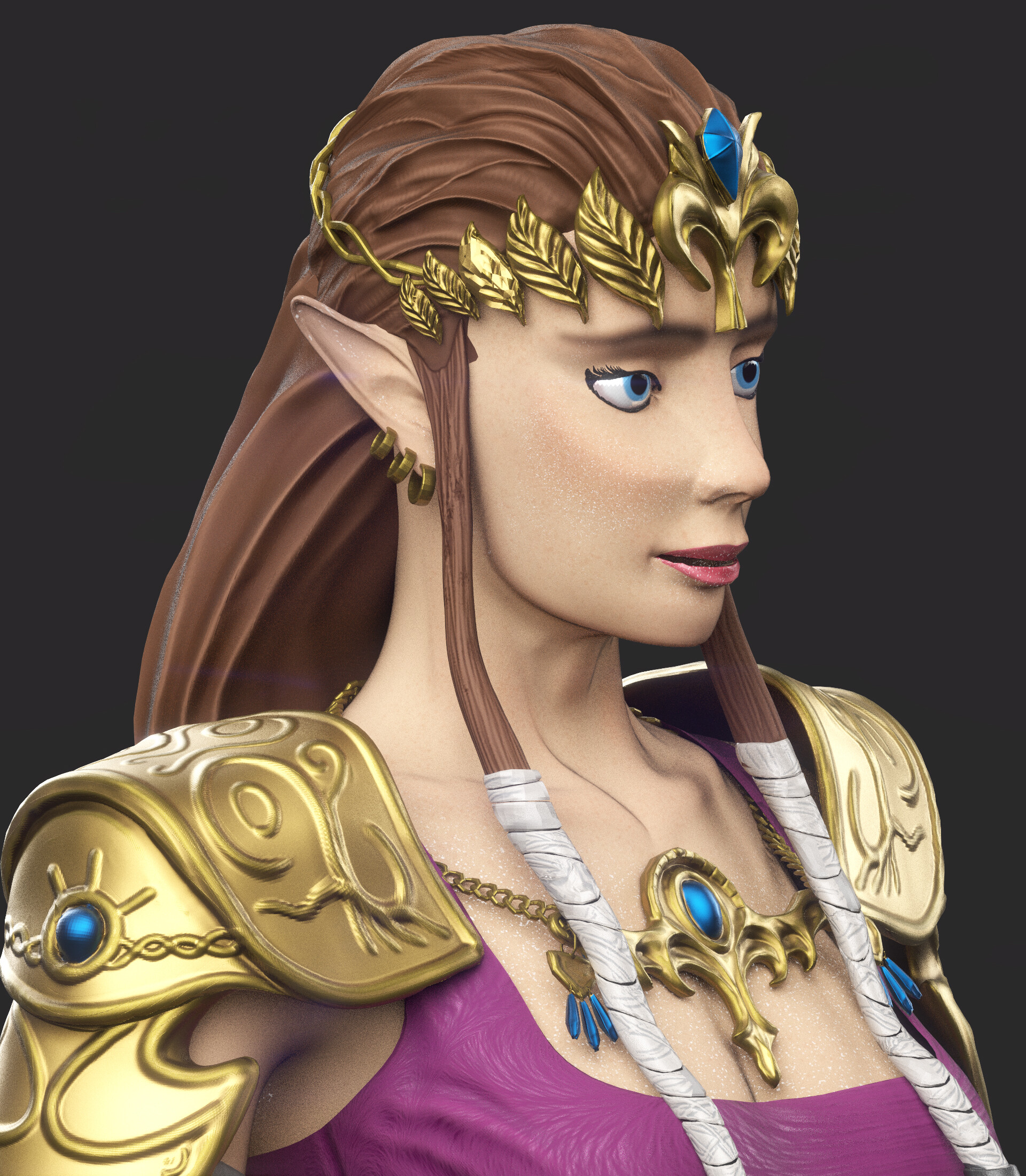 ArtStation - Princess Zelda