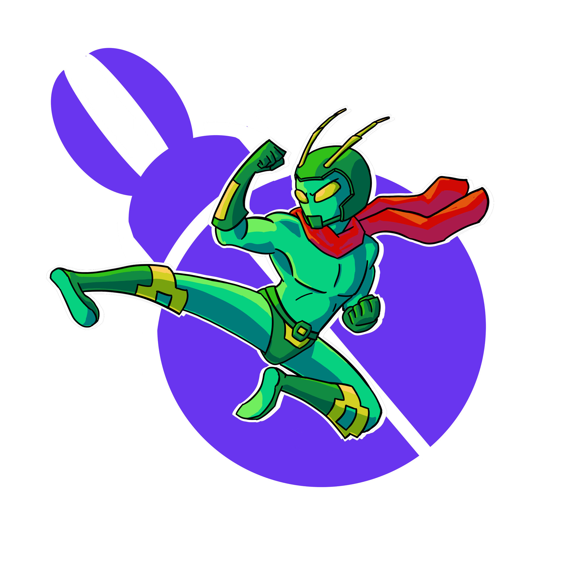 ArtStation - Konchuu Mask - HENSHIN!