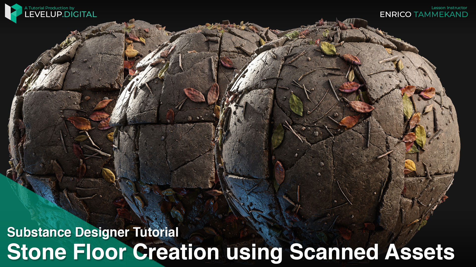 Levelup.Digital - Creating a Stone Floor using Scanned Assets