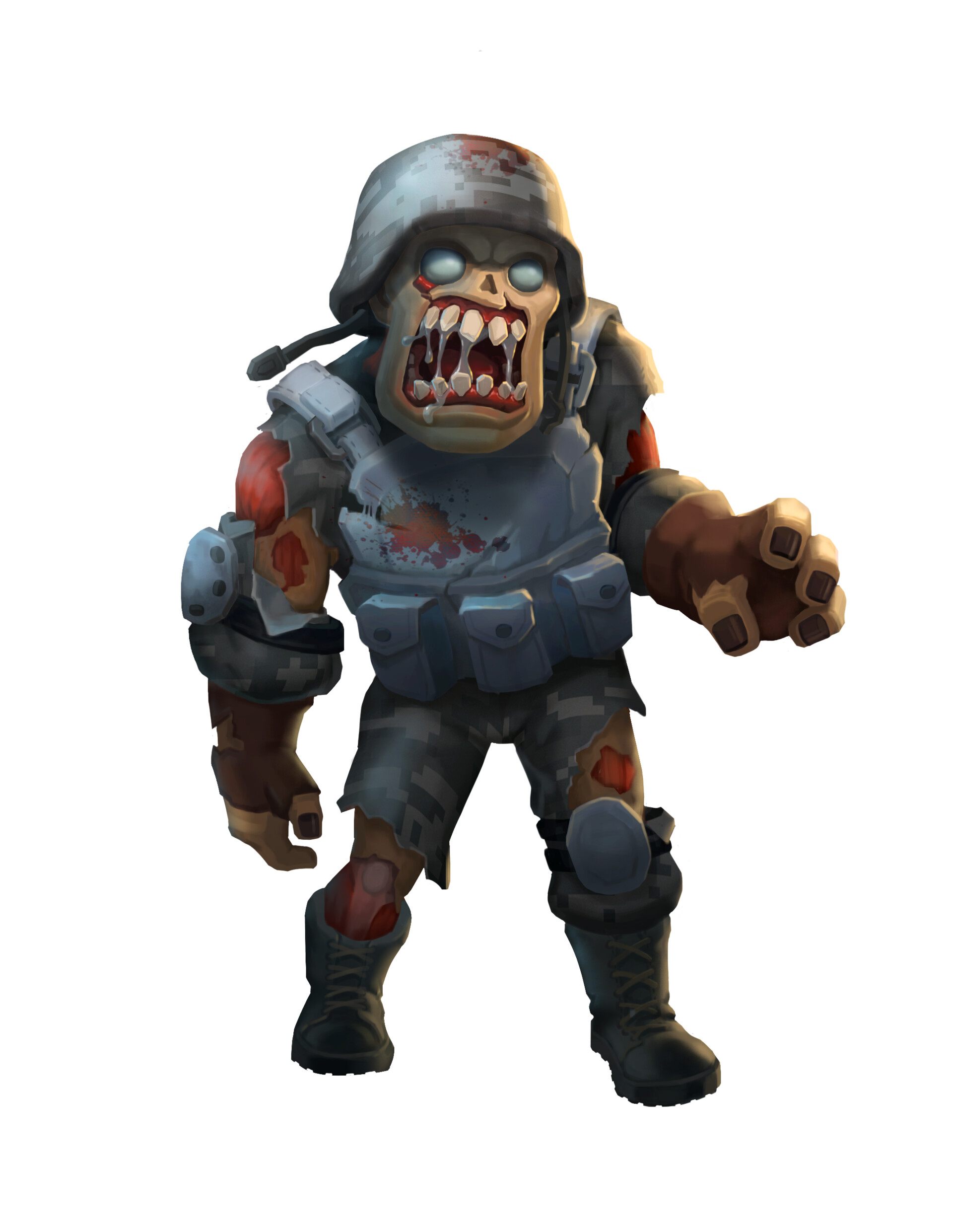 ArtStation - concept character Deadly Convoy game