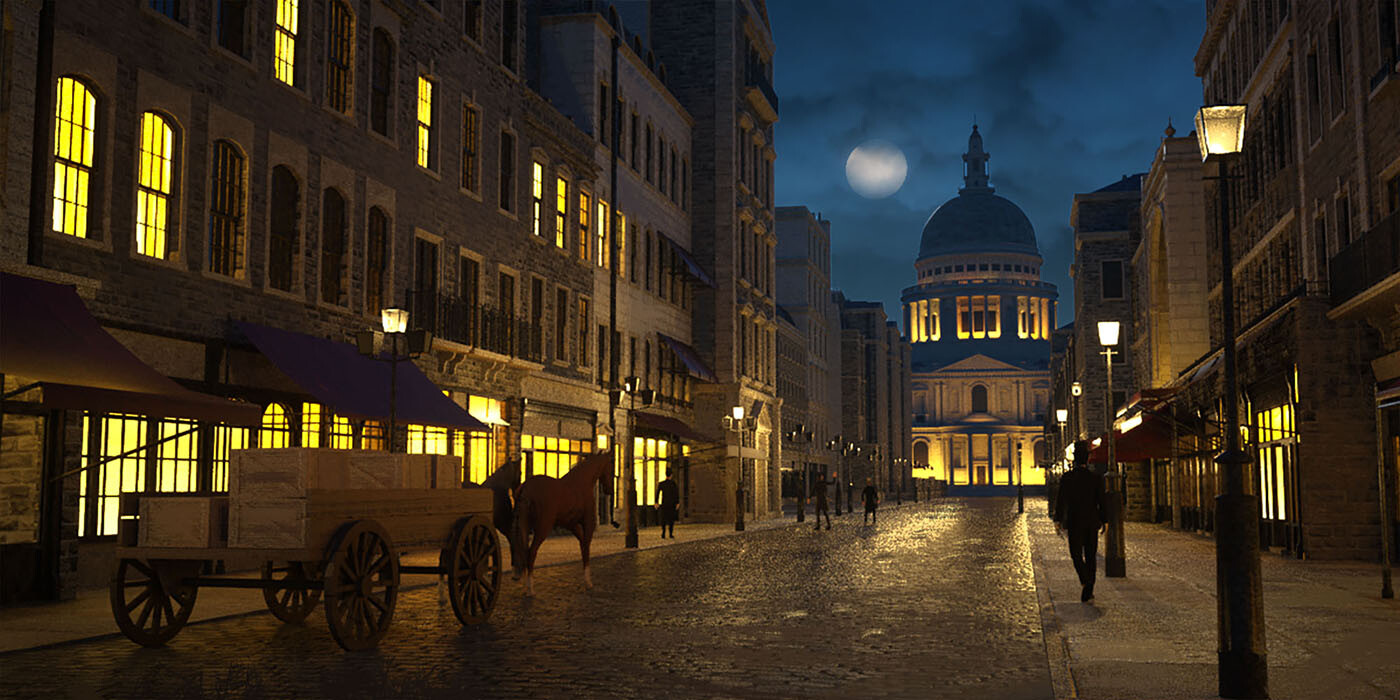 ArtStation - Victorian Scene