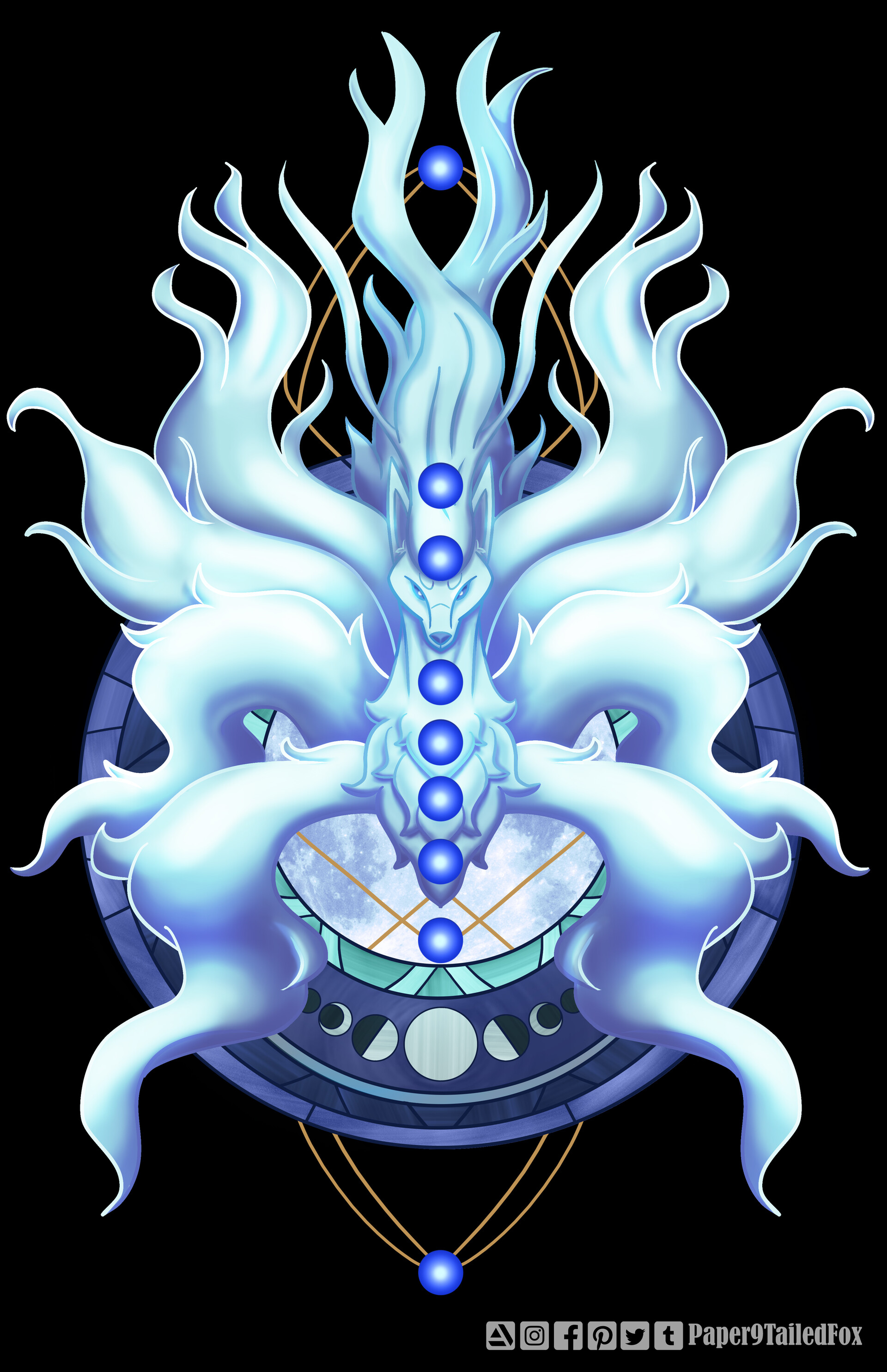 ArtStation - Alolan Ninetales and Ninetales