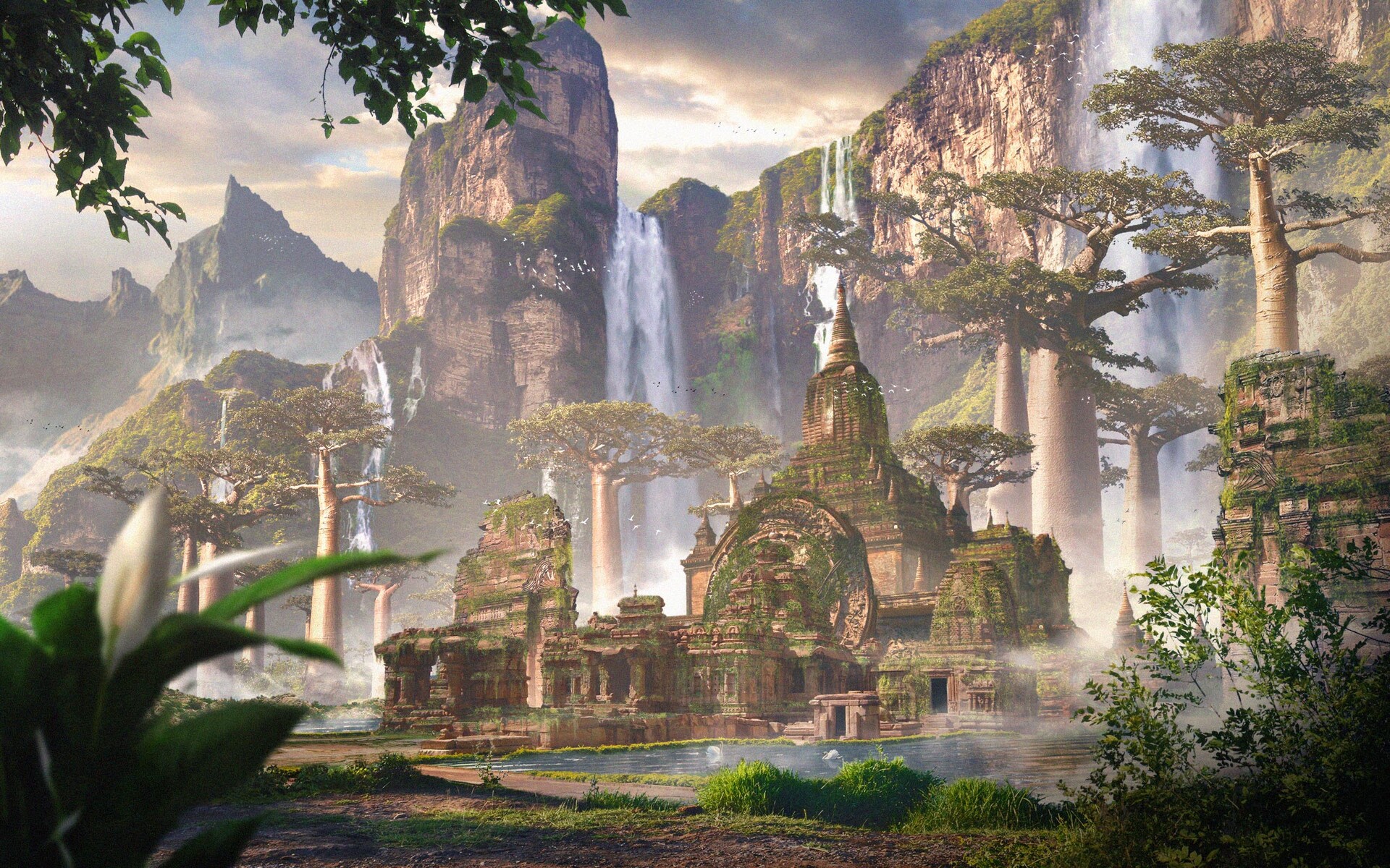 ArtStation - Mysterious Temple