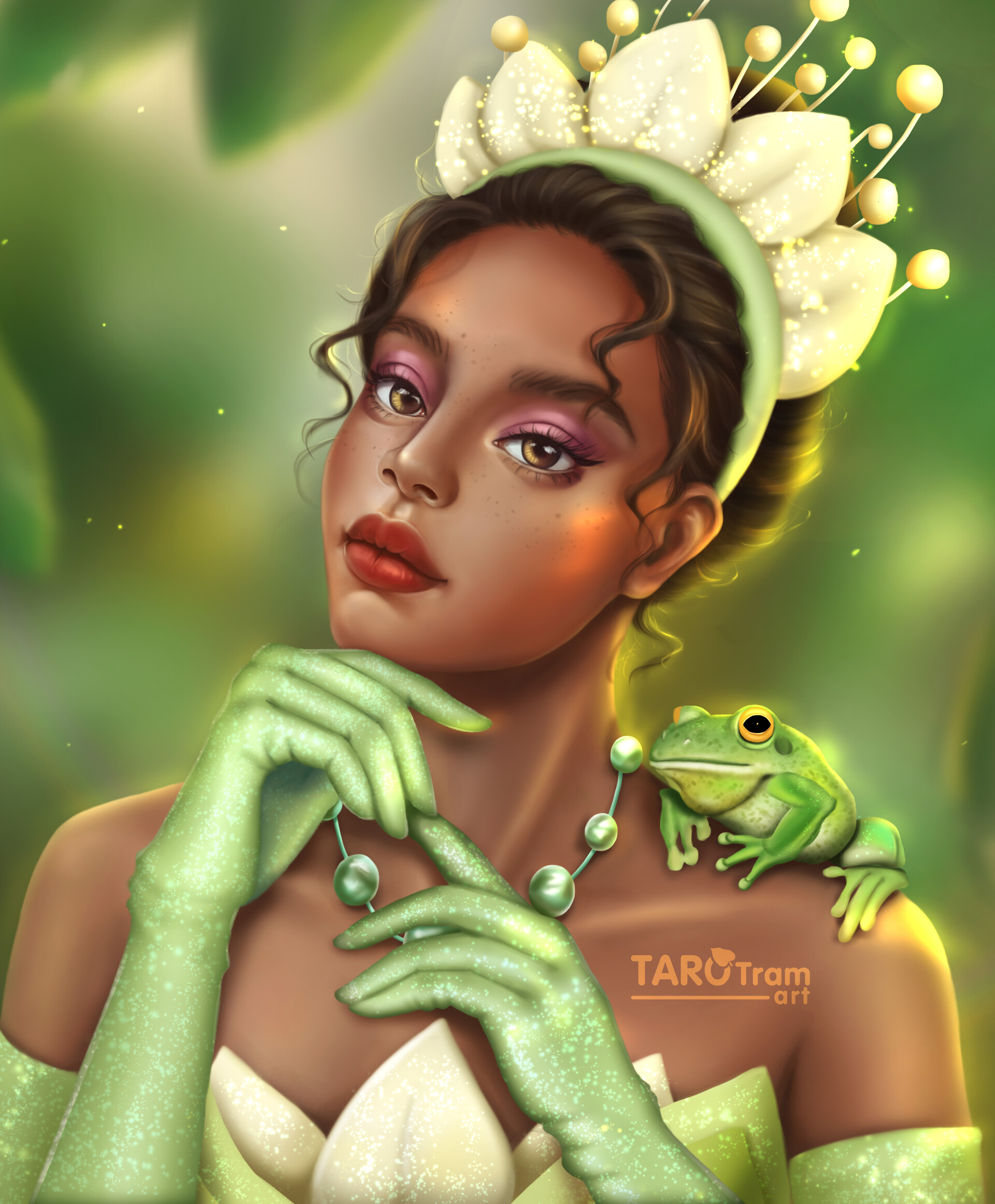 ArtStation - Tiana Princess