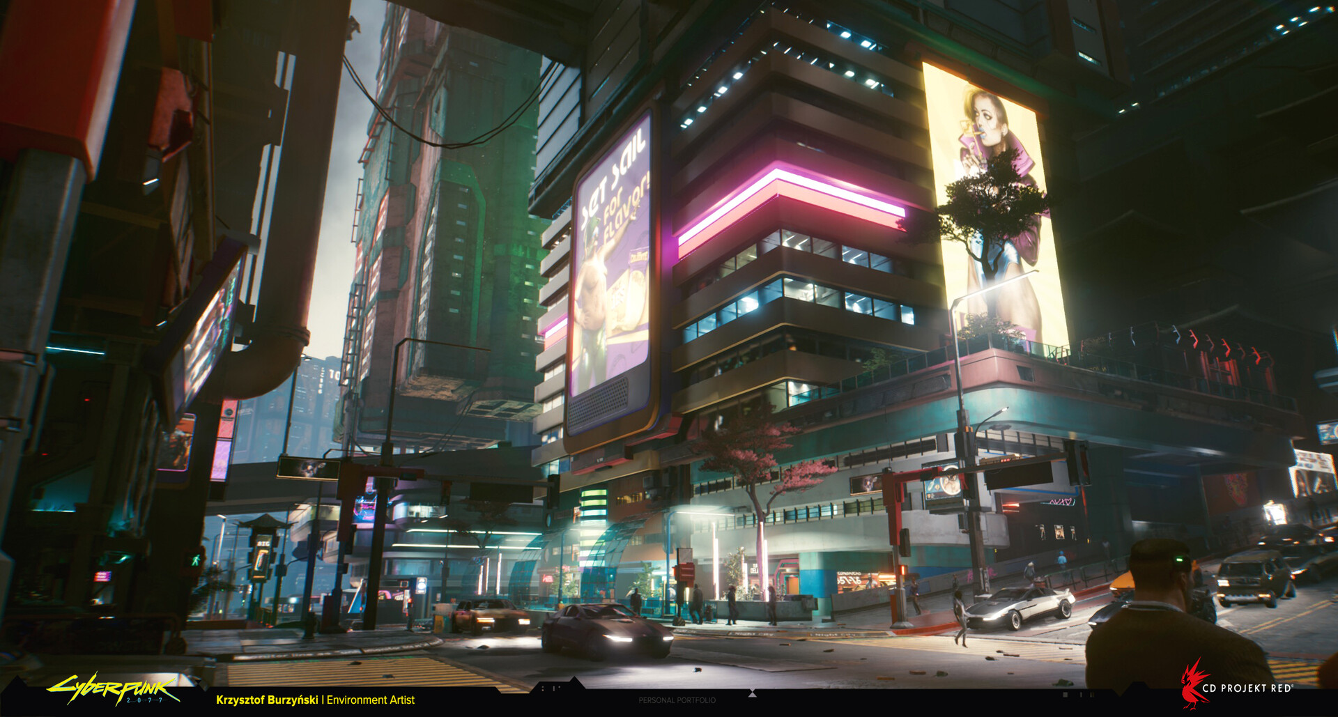 Krzysiek Burzyński - Cyberpunk 2077 | Area of Japantown, subdistrict of ...