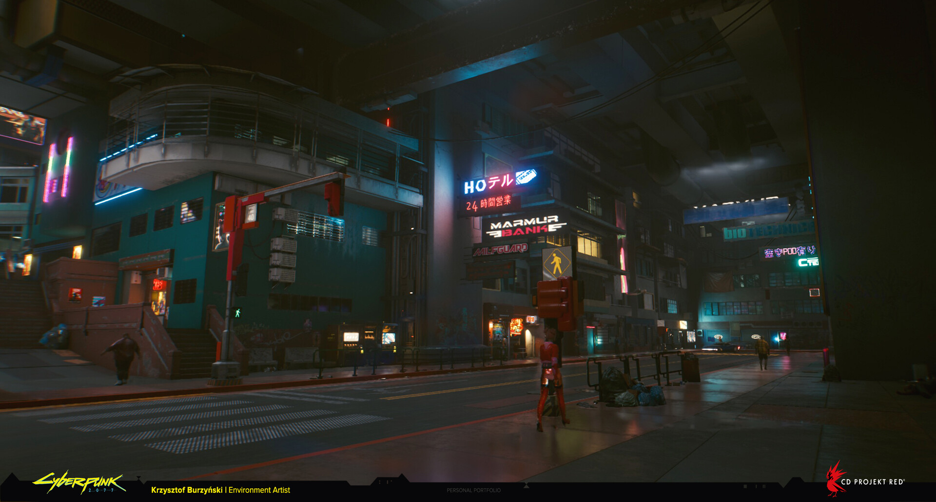 Krzysiek Burzyński - Cyberpunk 2077 | Area of Japantown, subdistrict of ...