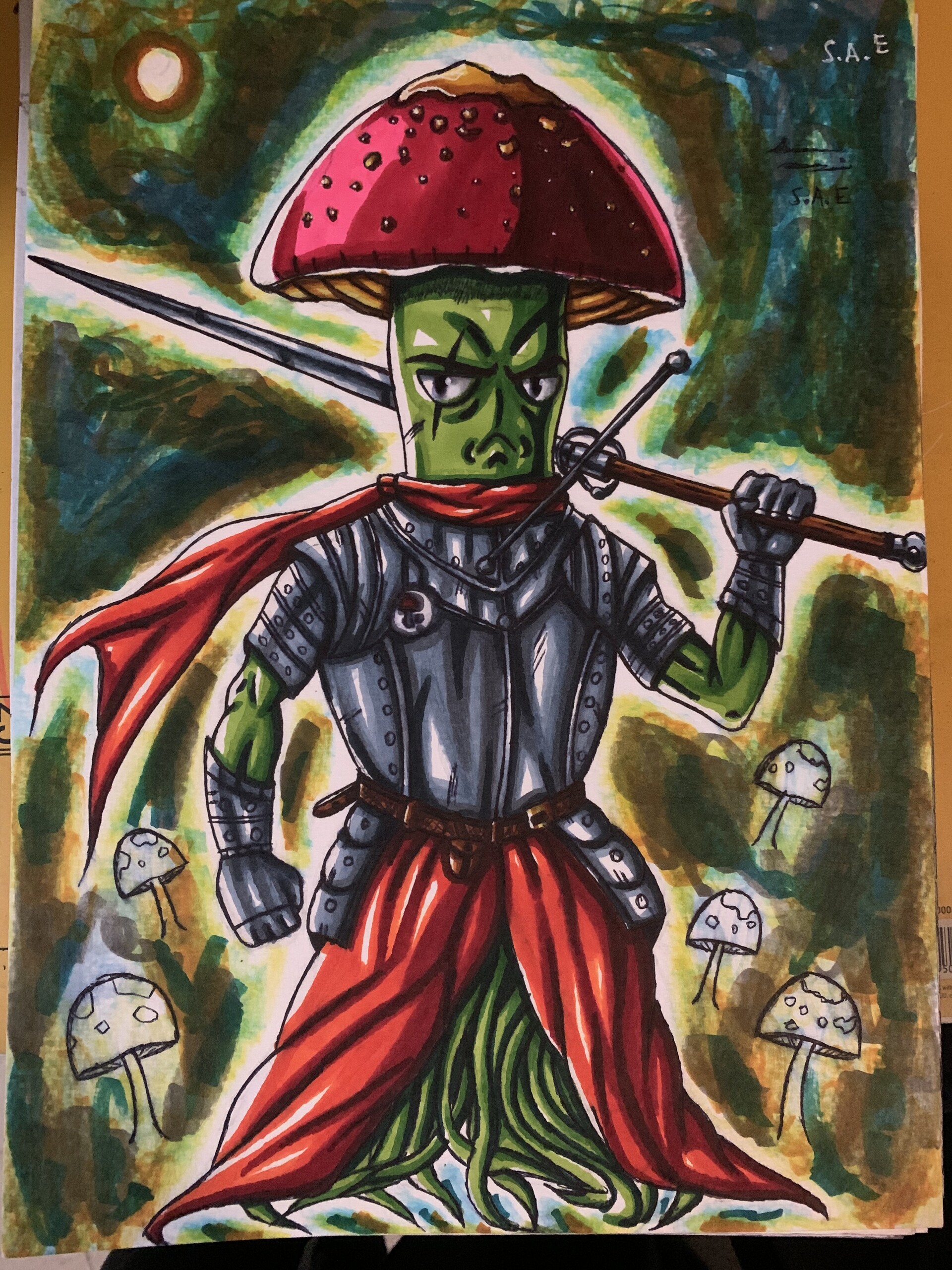 ArtStation - Mushroom_Knight