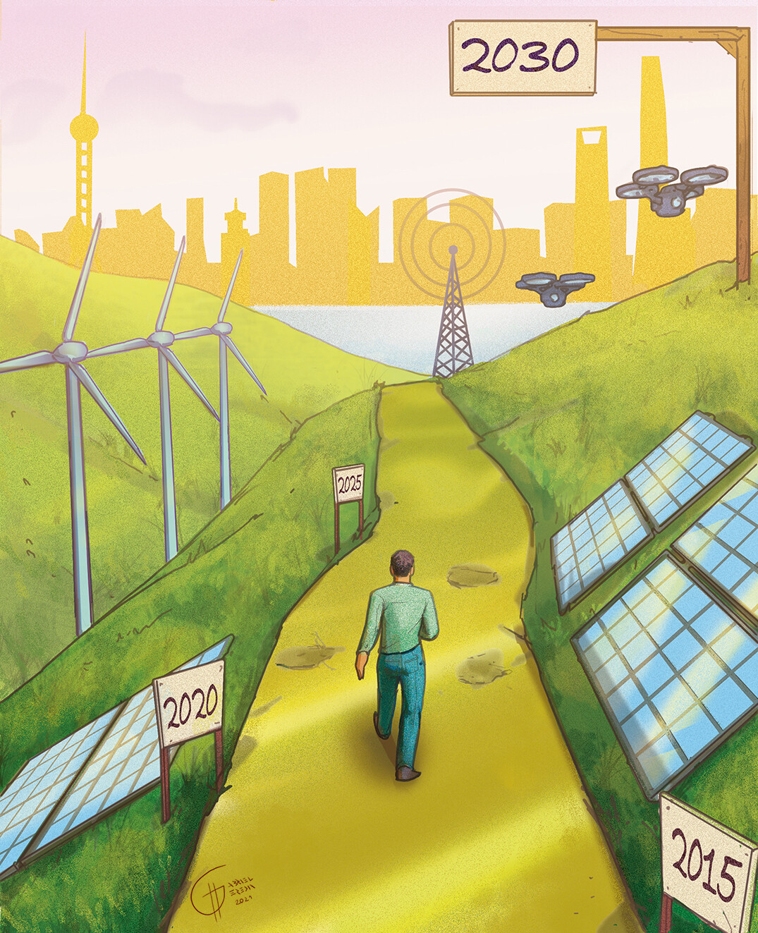 Gabriel Heredia - Commissioned illustrations