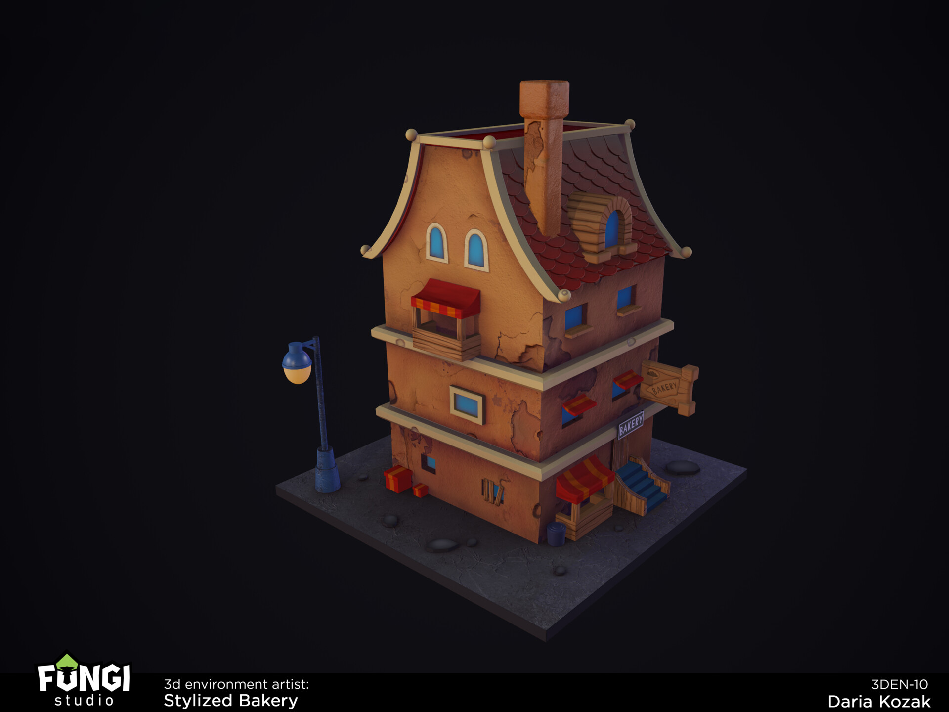 ArtStation - Stylized bakery