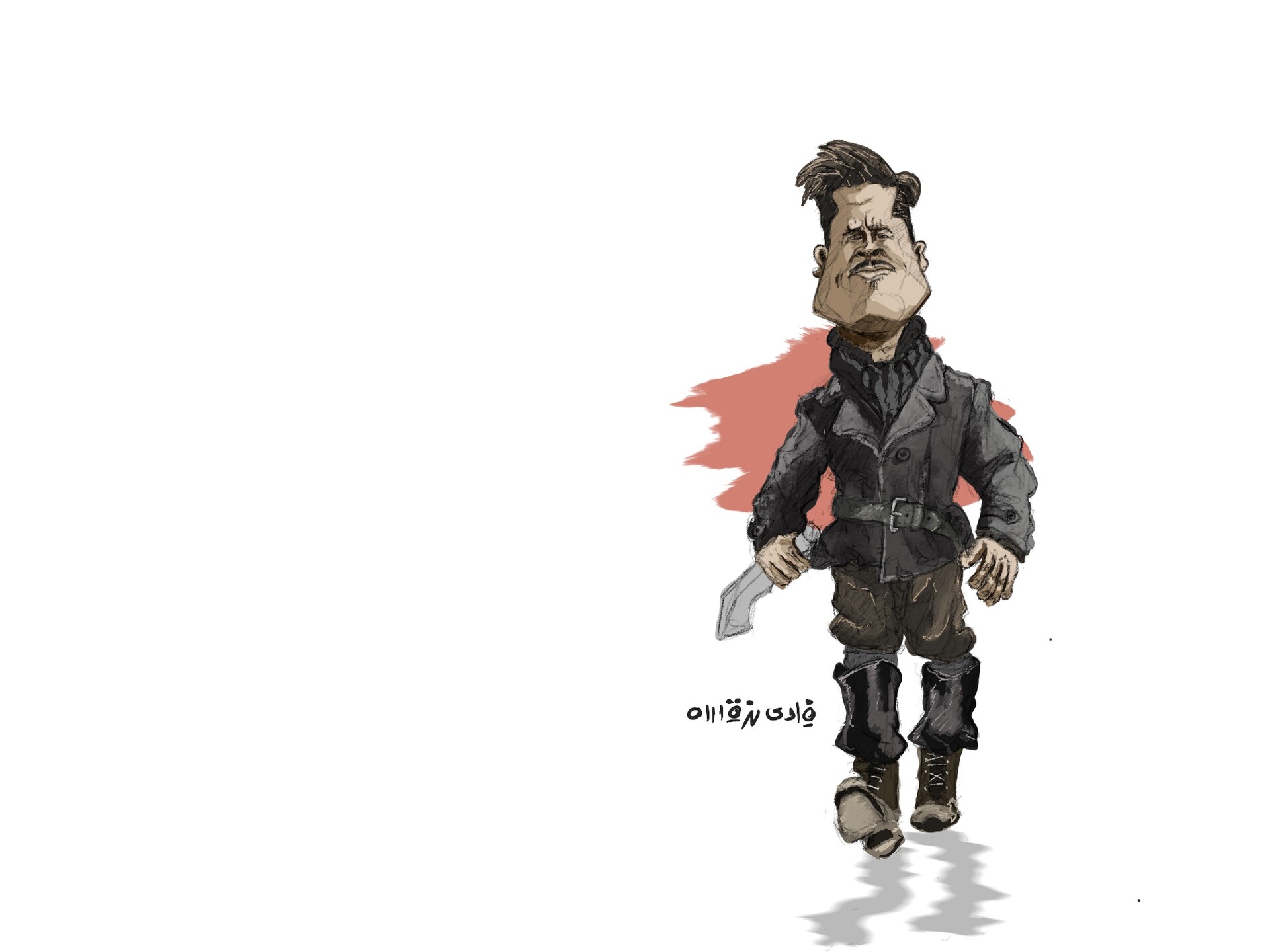 ArtStation - Brad Pitt Inglorius Bastards