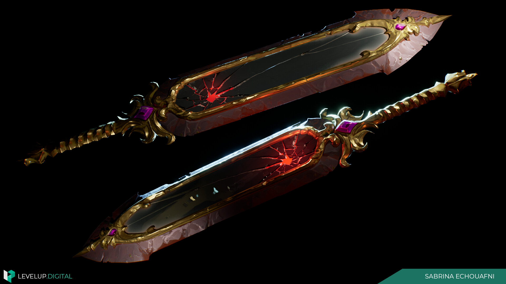 Stylized Sword — Tutorial by Sabrina Echouafni — ProUser.Me