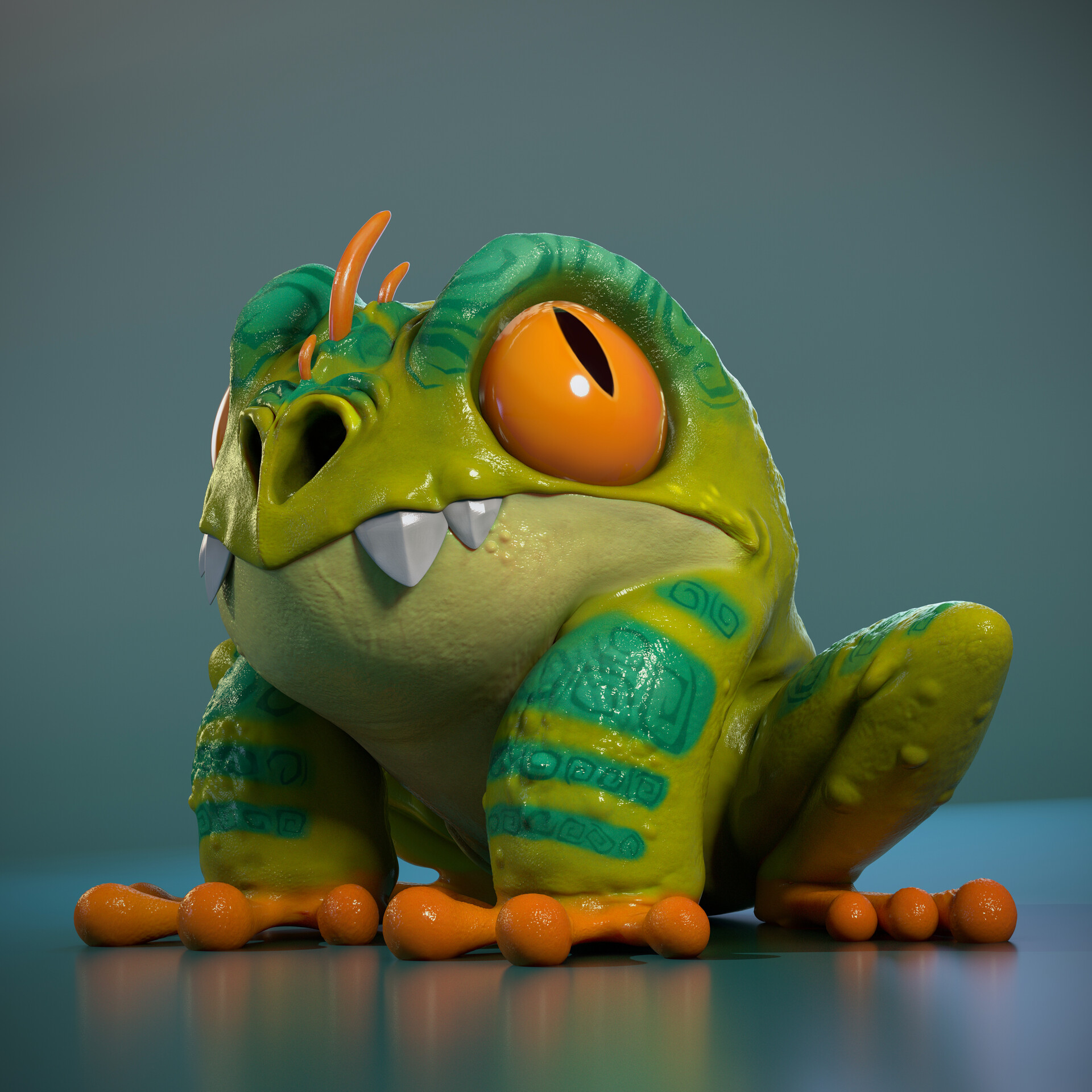ArtStation - Mutant Tree Frog