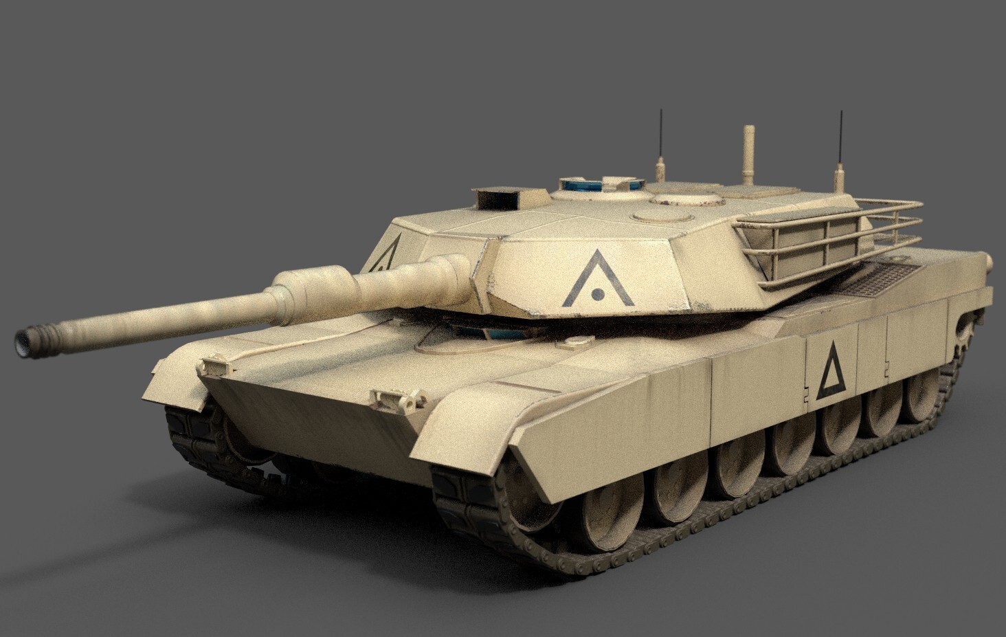 ArtStation - Abrams Tank