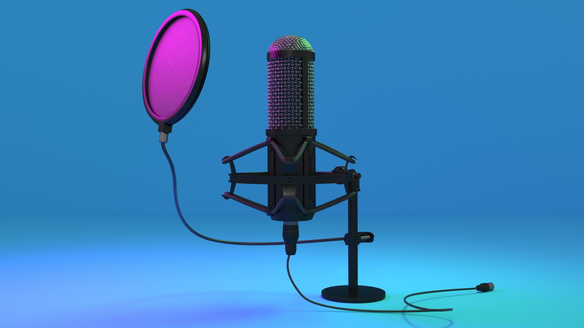 ArtStation - Microphone 3D Model