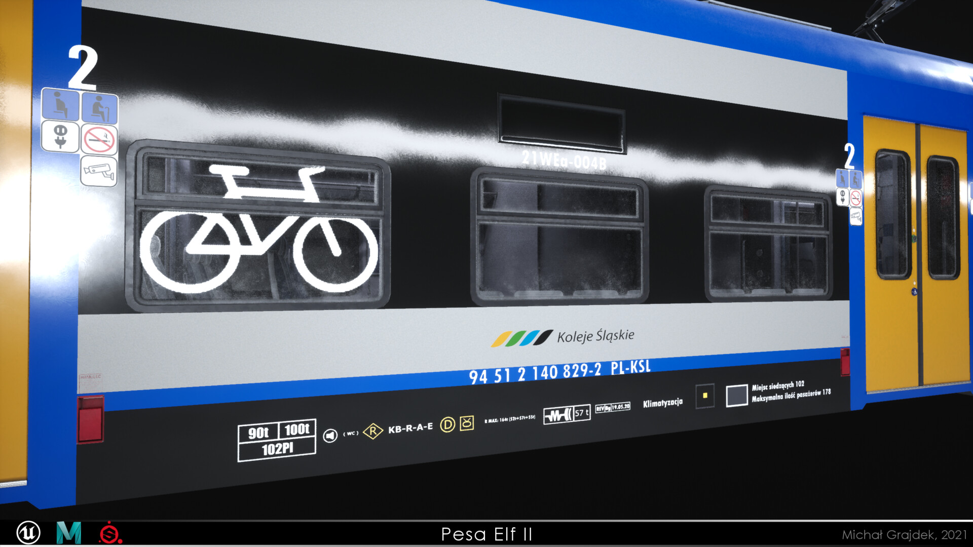 Michał Grajdek - Pesa Elf II Train