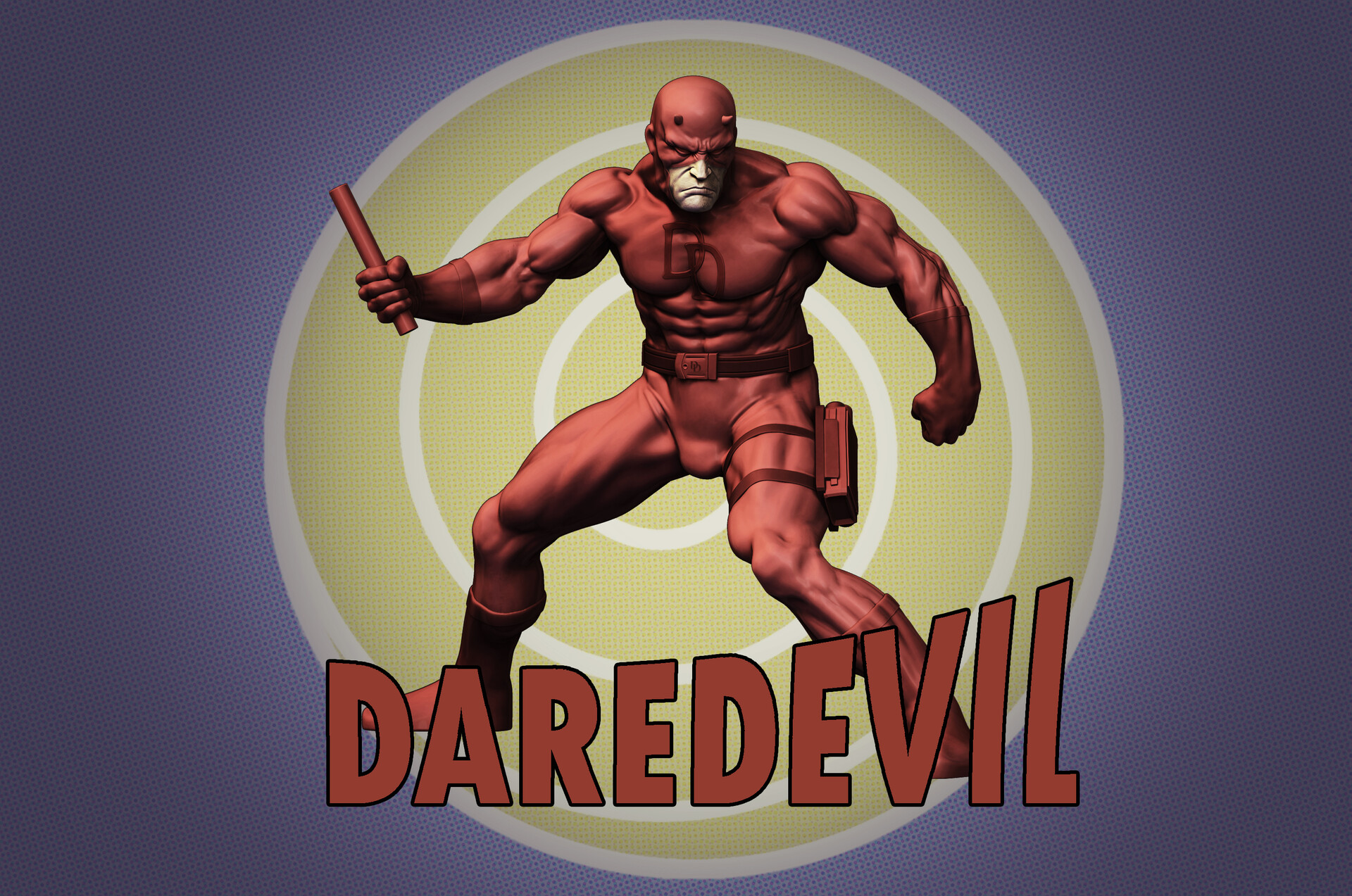 ArtStation - Daredevil Fan Art