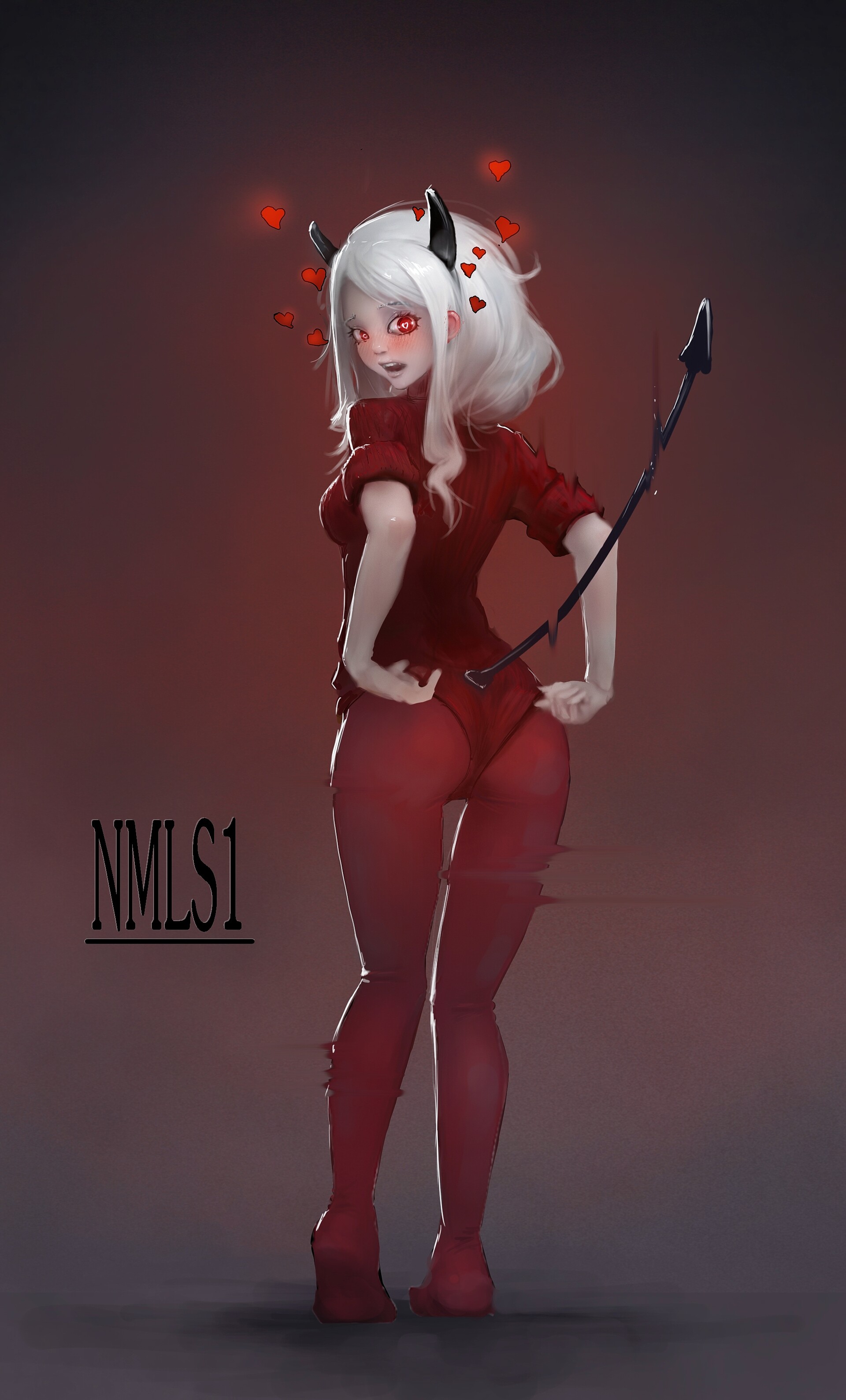 ArtStation - Modeus (Helltaker)