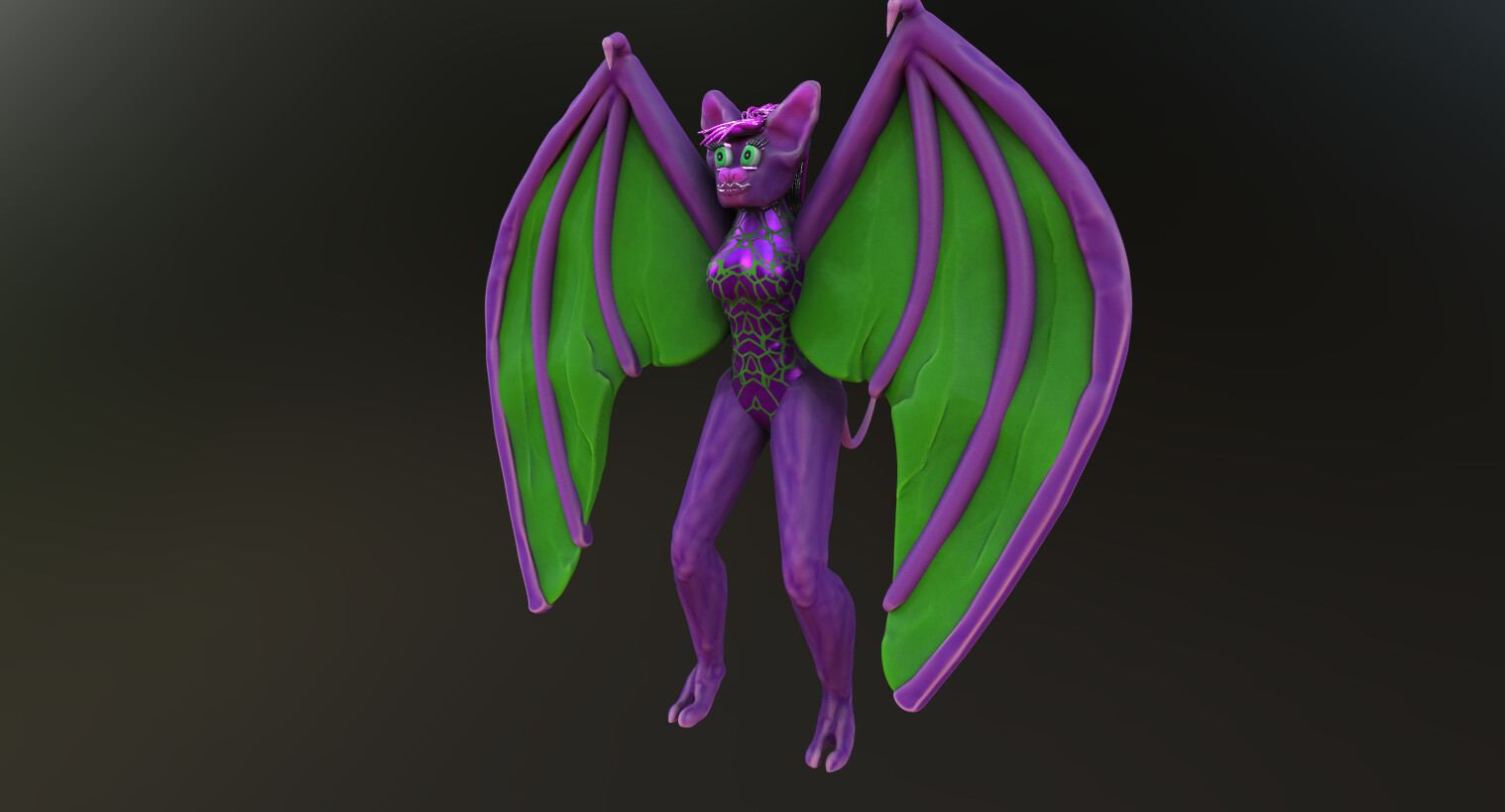 ArtStation - Bat Girl