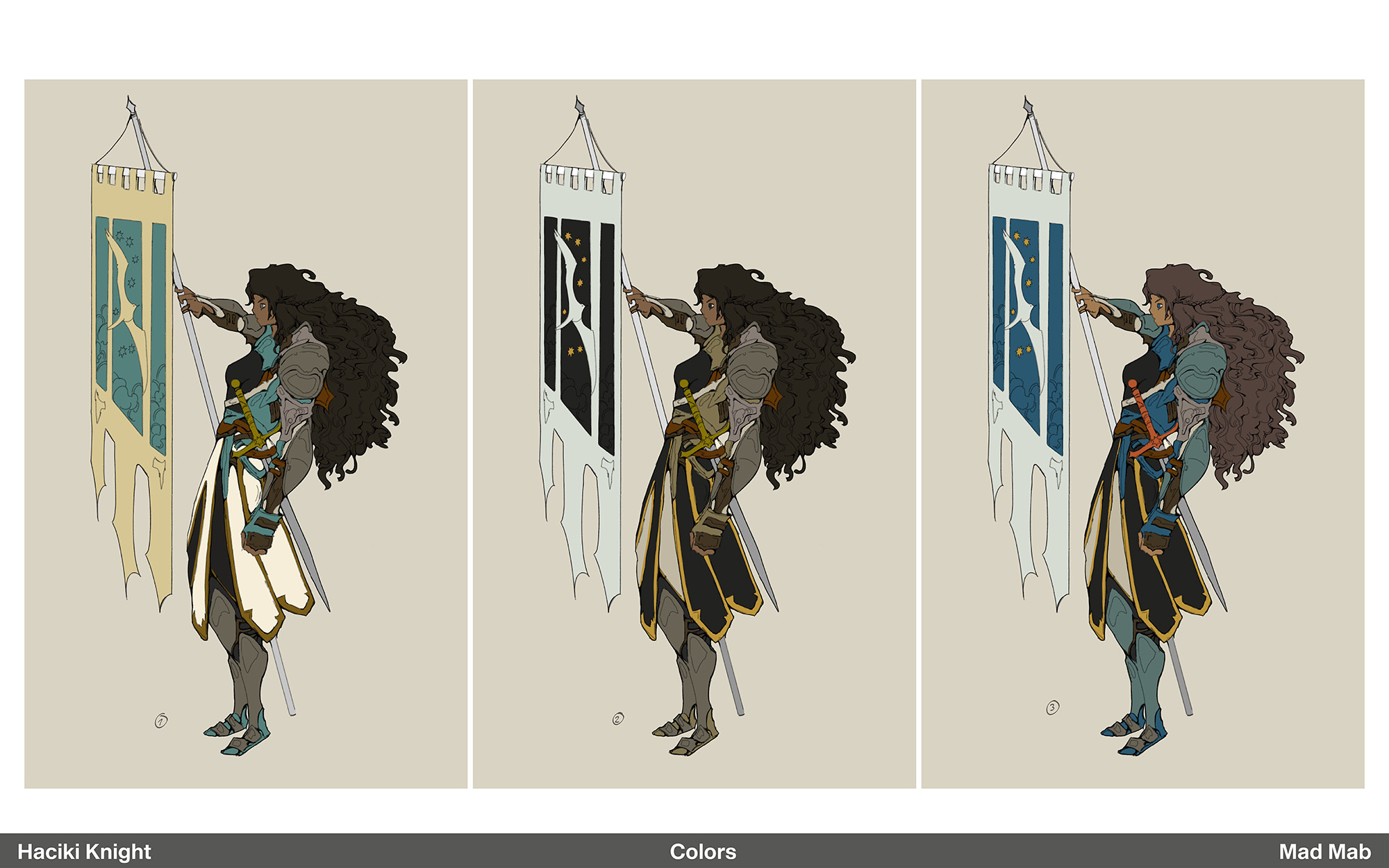 Jennifer Voigt - Character Design for "Mad Mab"