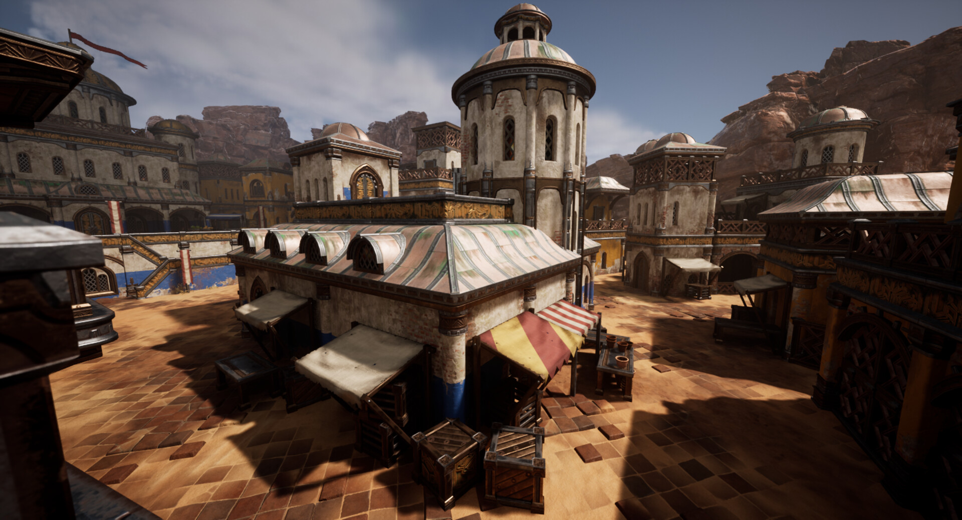 Clark Coots - Gears Tactics Inspired City