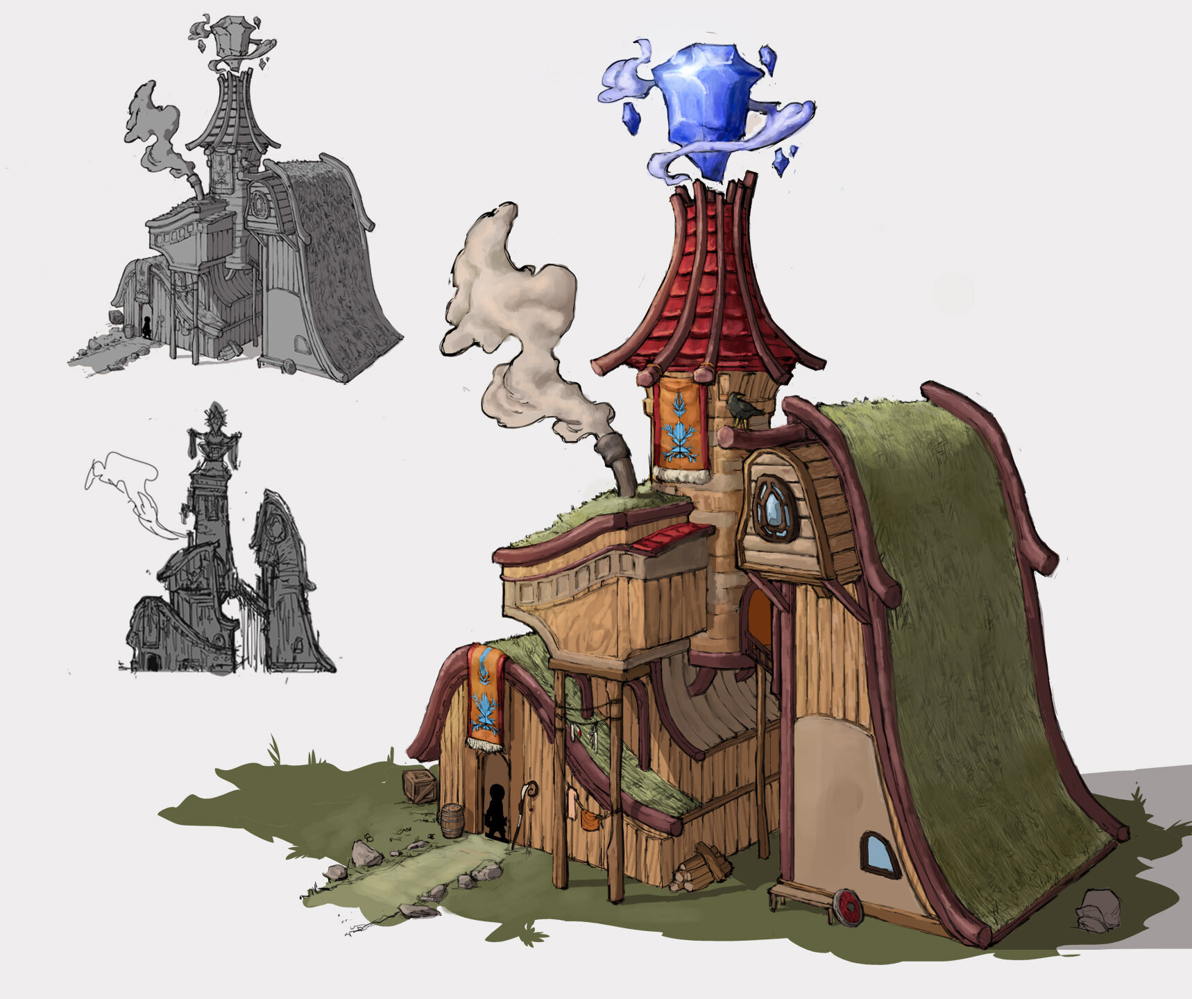 ArtStation - Lizard's House