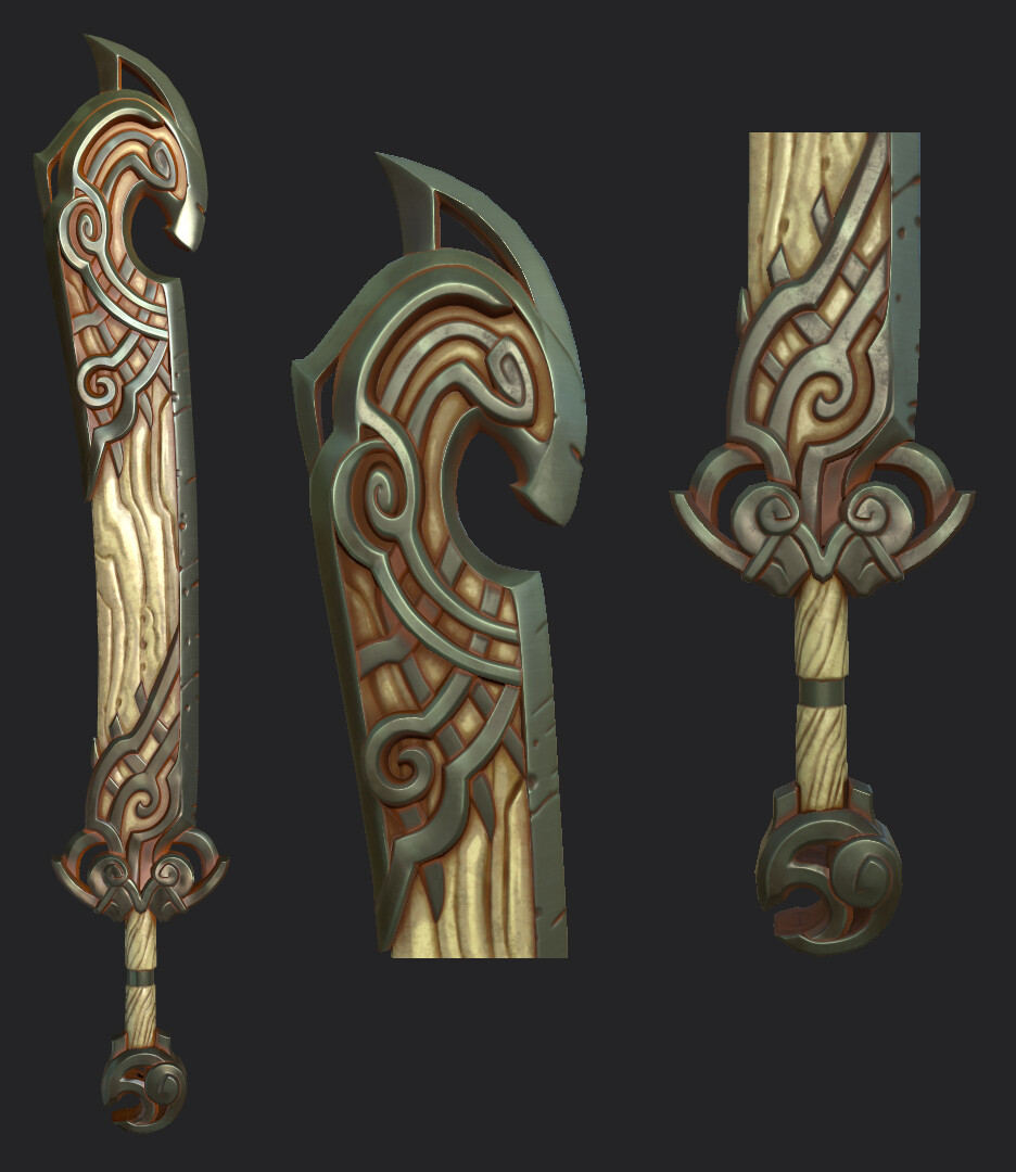 ArtStation - Ivory Greatsword