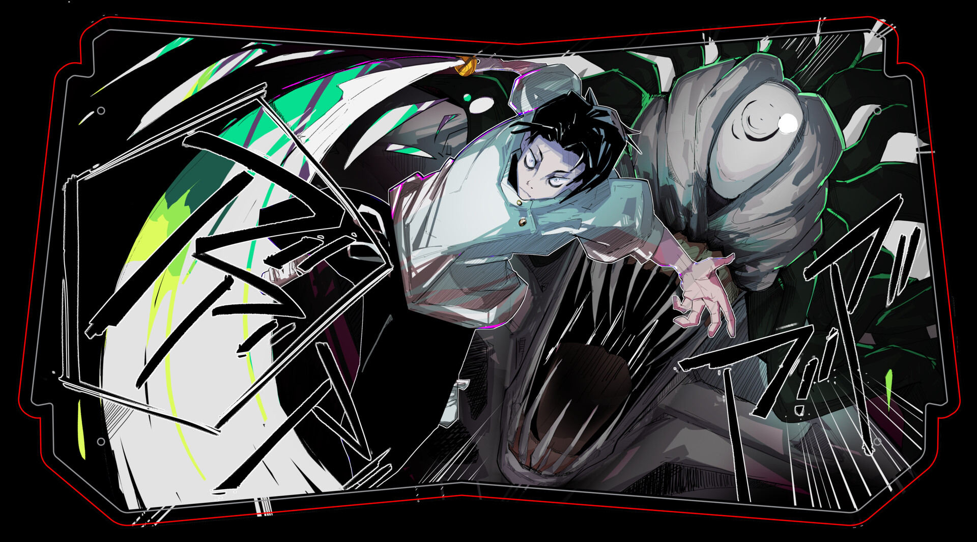 ArtStation - JUJUTSU KAISEN Yuta Fightsick