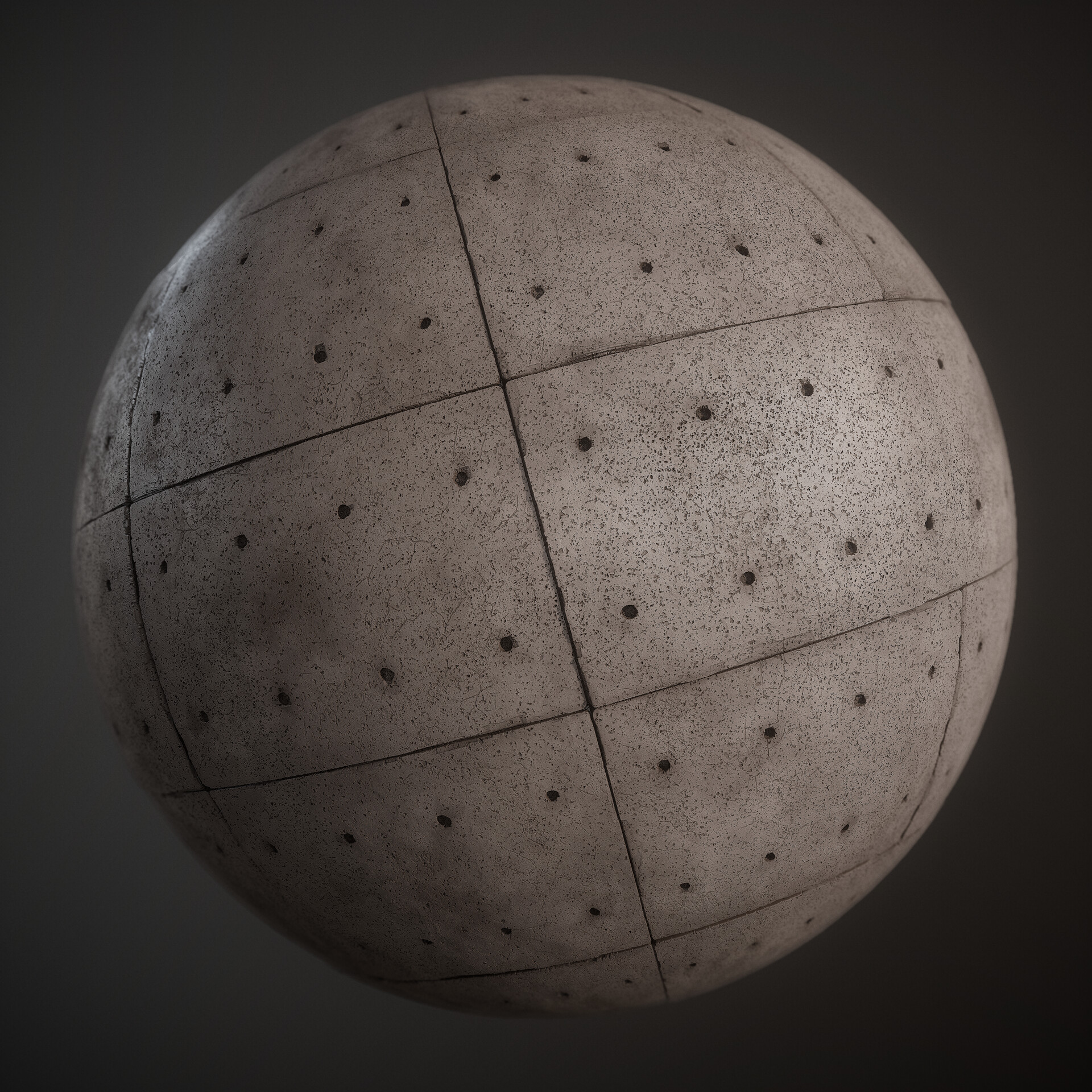 ArtStation - Concrete Wall Panels Substance