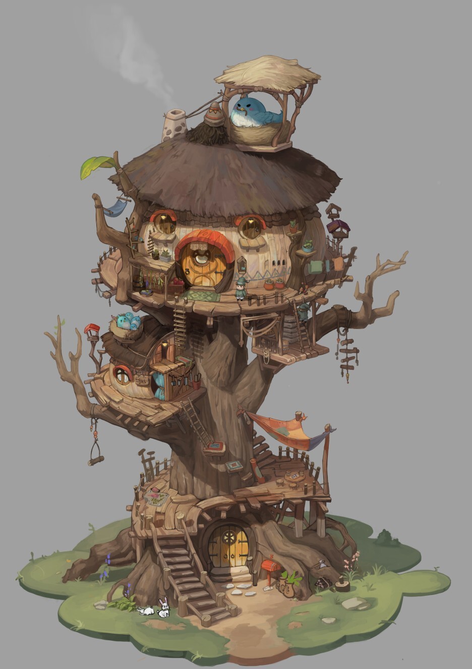 ArtStation - Dwarf's house