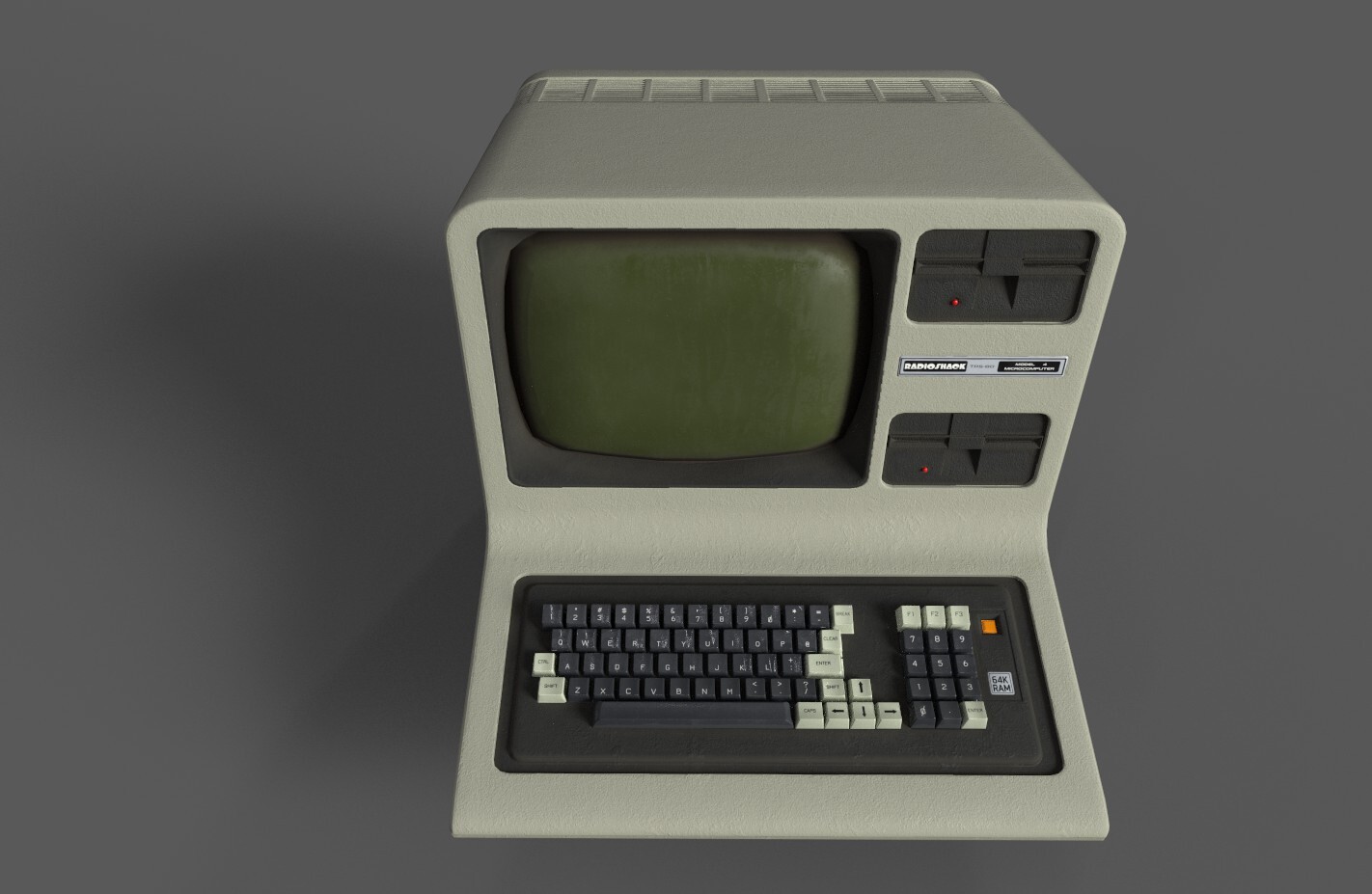 Joe Steele - Radioshack TRS-80 Model 4 Microcomputer