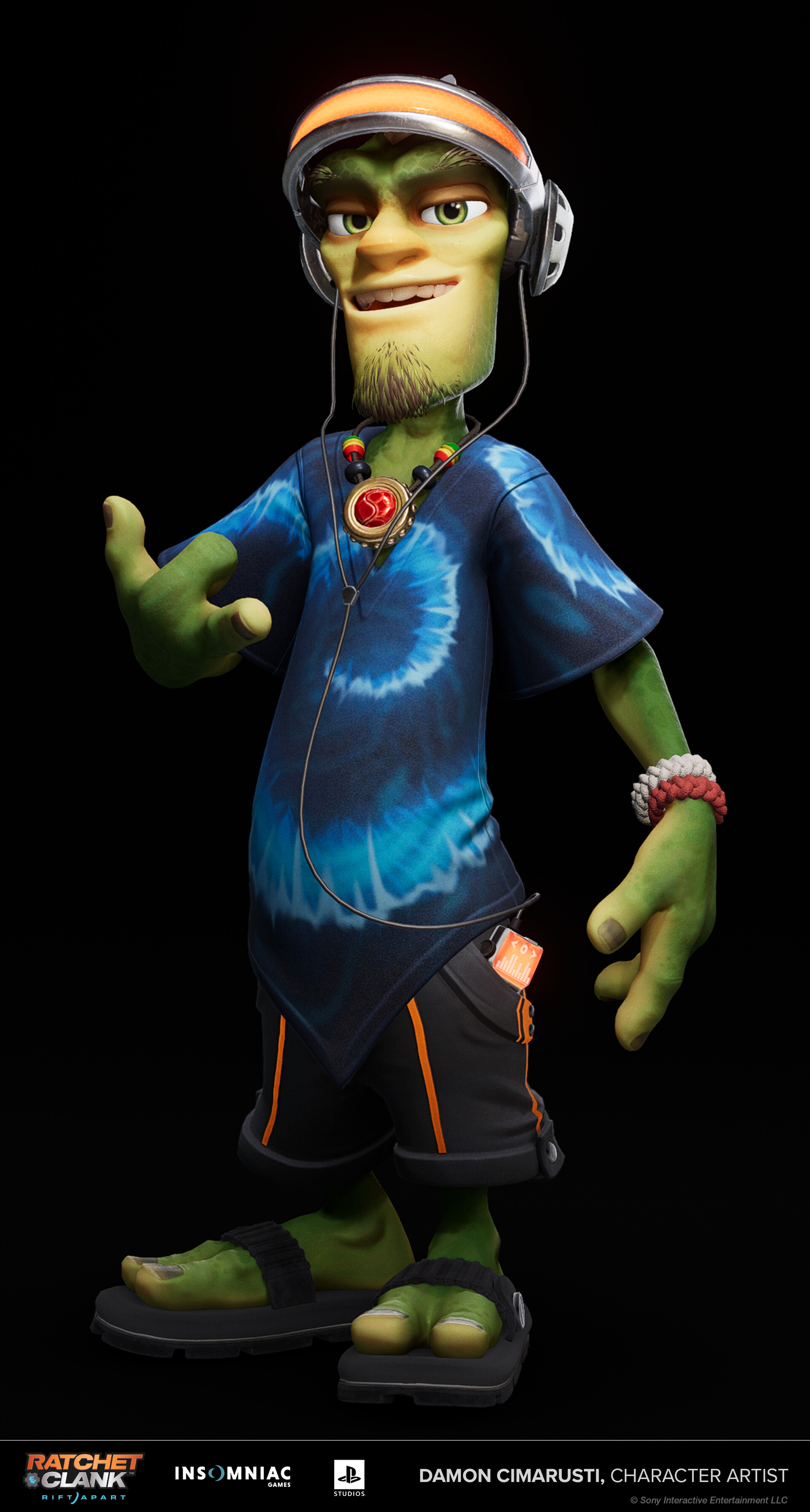 Damon Cimarusti - Ratchet & Clank: Rift Apart - Skidd McMarx