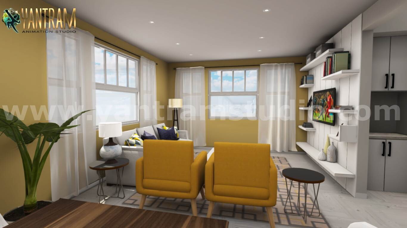 Yantram Architectural Design Studio - 3d interior design of massive ...