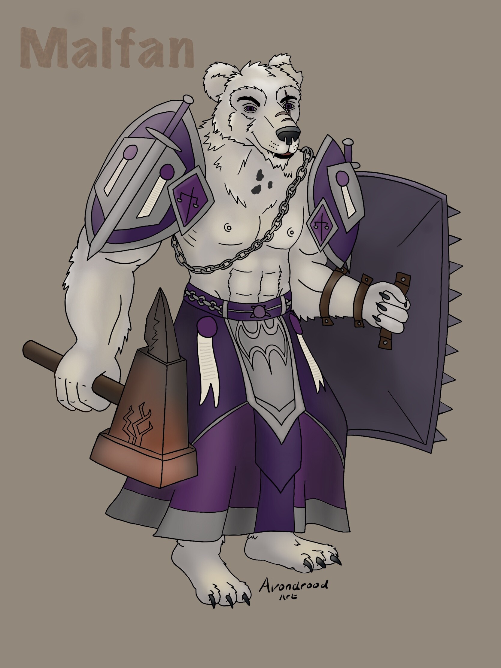 ArtStation - Were bear fanart