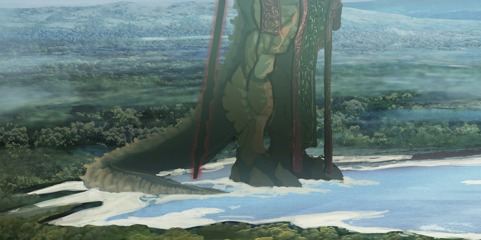 Marco Maccecchini - Rankor the Murky God of Evolution.