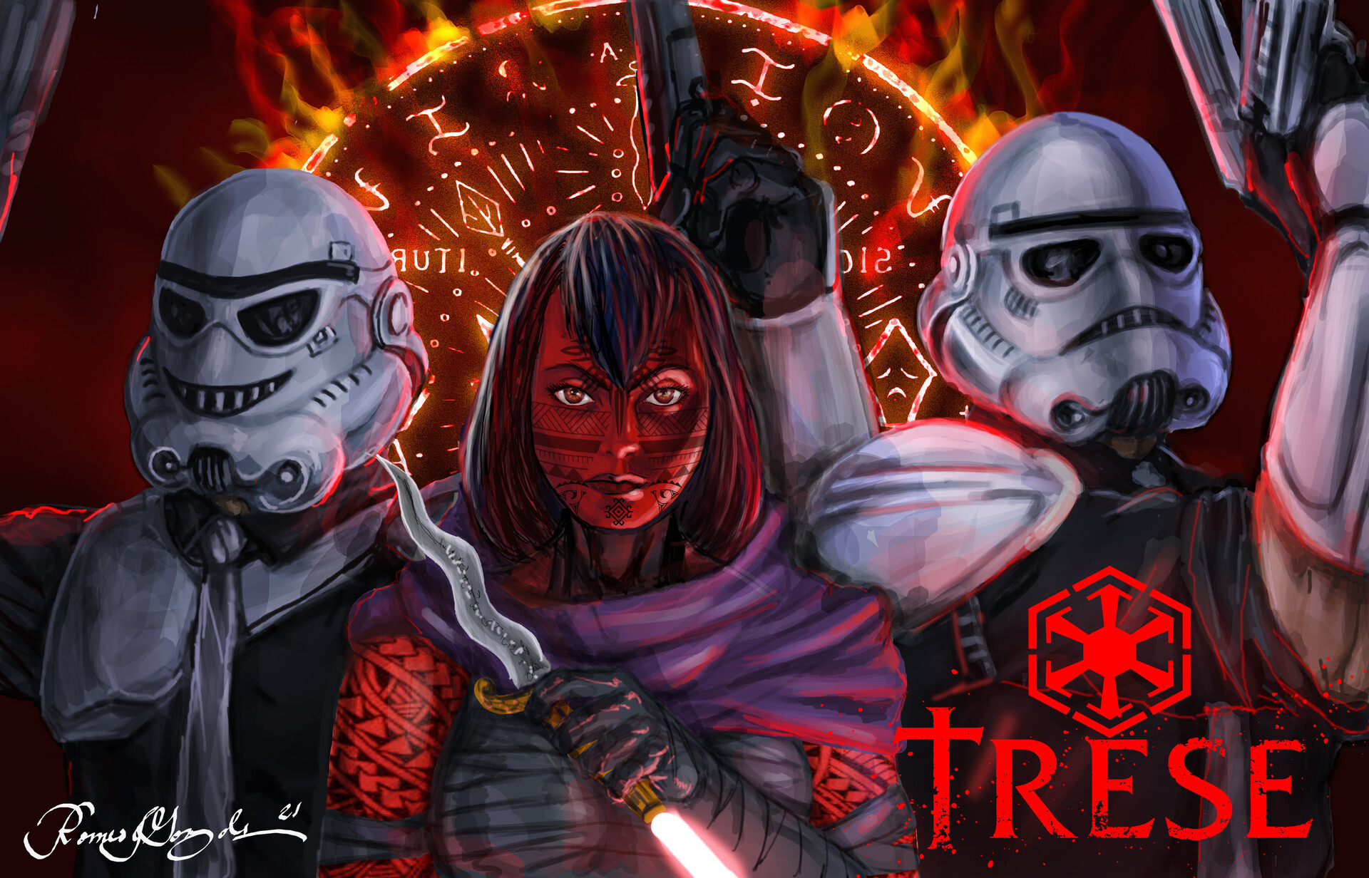 ArtStation - Trese-D Sith lord
