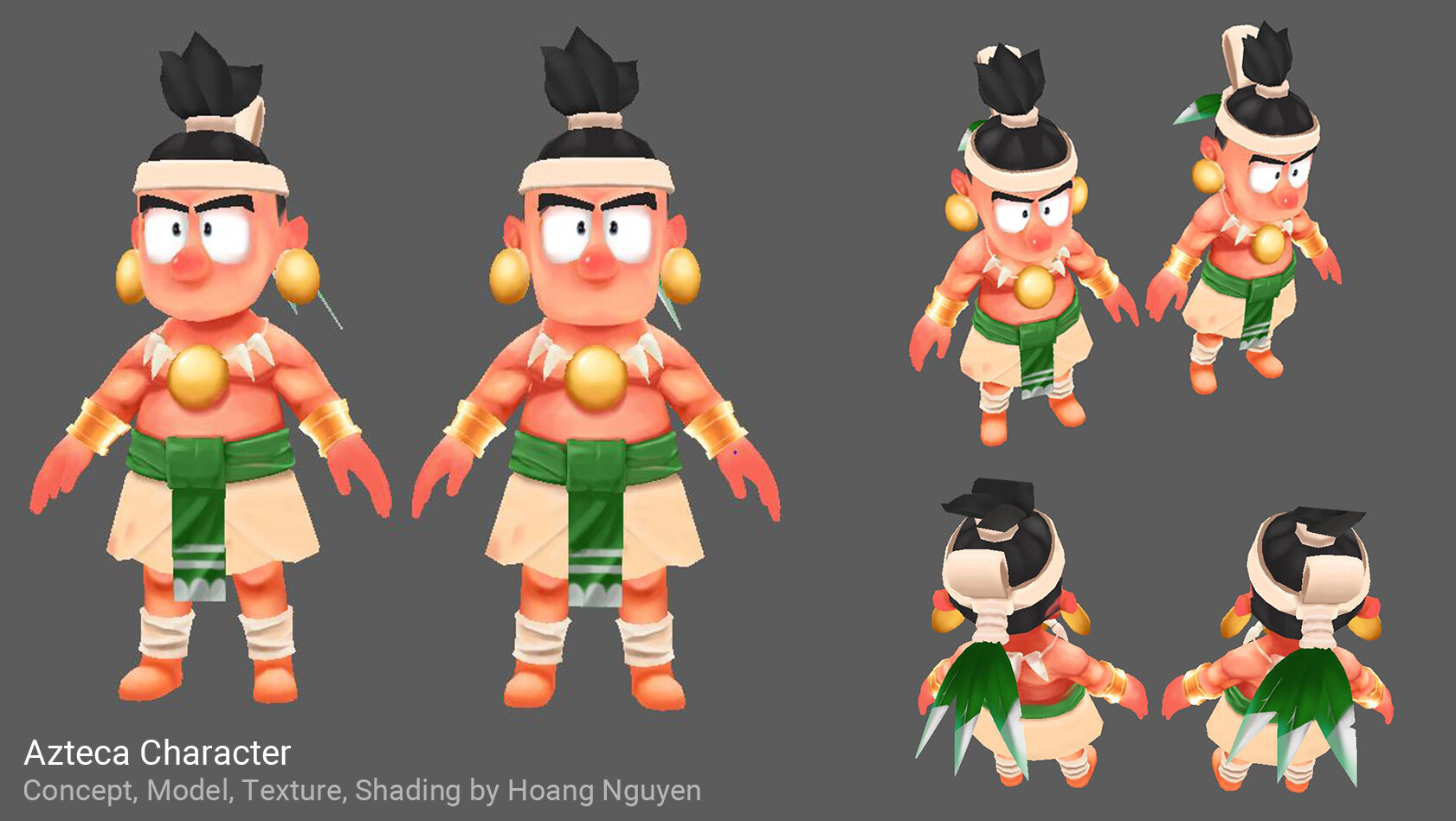 ArtStation - Azteca Character